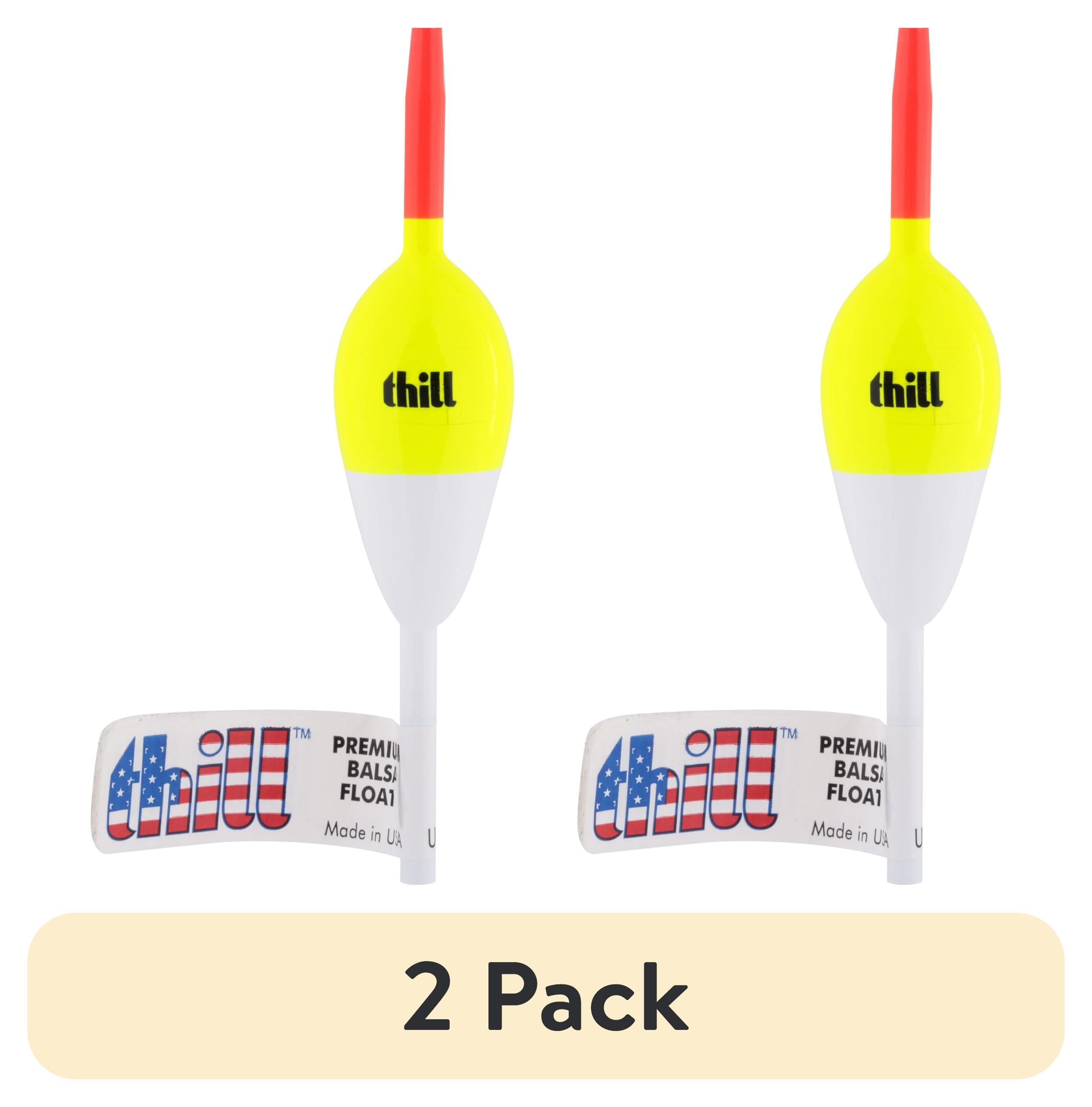 (2 pack) Thill America's Favorite Float 7/8" Oval 4" Slip - Walmart.com