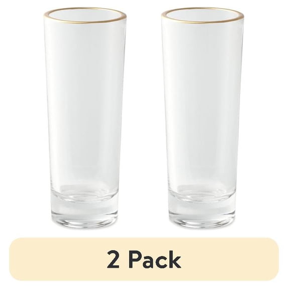 (2 pack) Thyme & Table 2 fl oz Shot Glasses, Set of 4 - Walmart.com