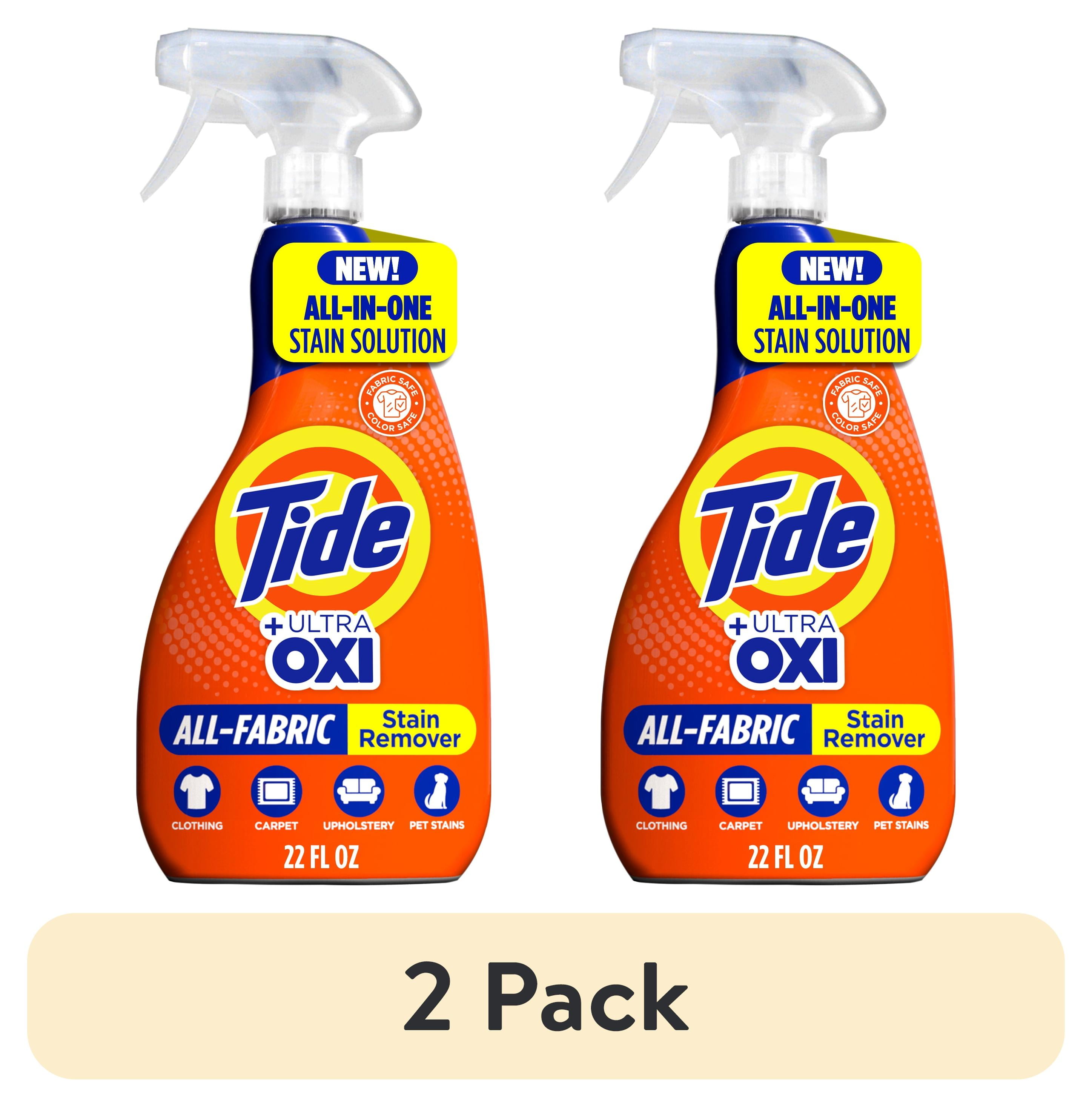 (2 pack) Tide Rescue Plus Oxi Laundry Stain Remover and Carpet Cleaning ...