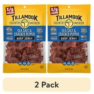 Tillamook Country Smoker Real MFF30 Hardwood Smoked Beef Jerky, Sea ...