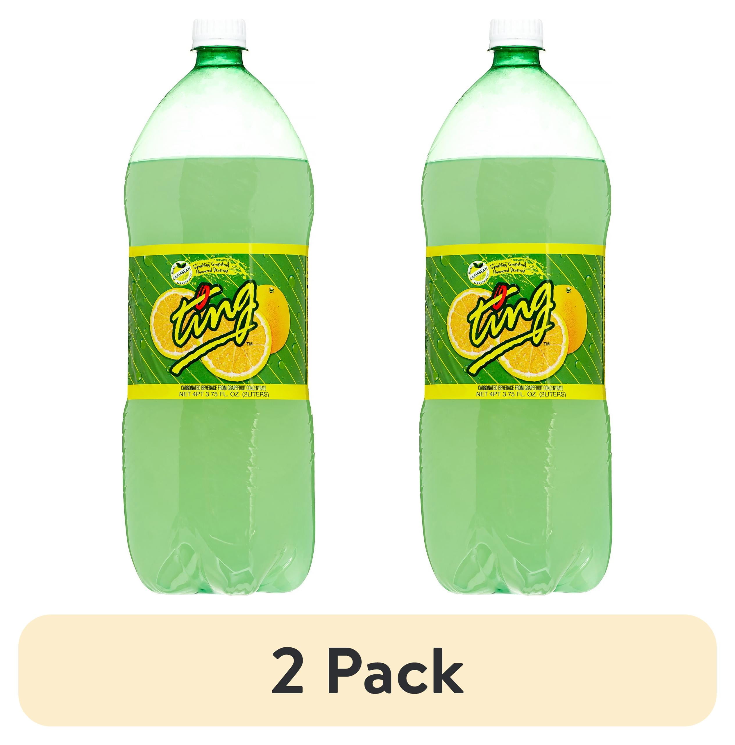 (2 pack) Ting Grapefruit Soda, 67.6 Fl Oz - Walmart.com