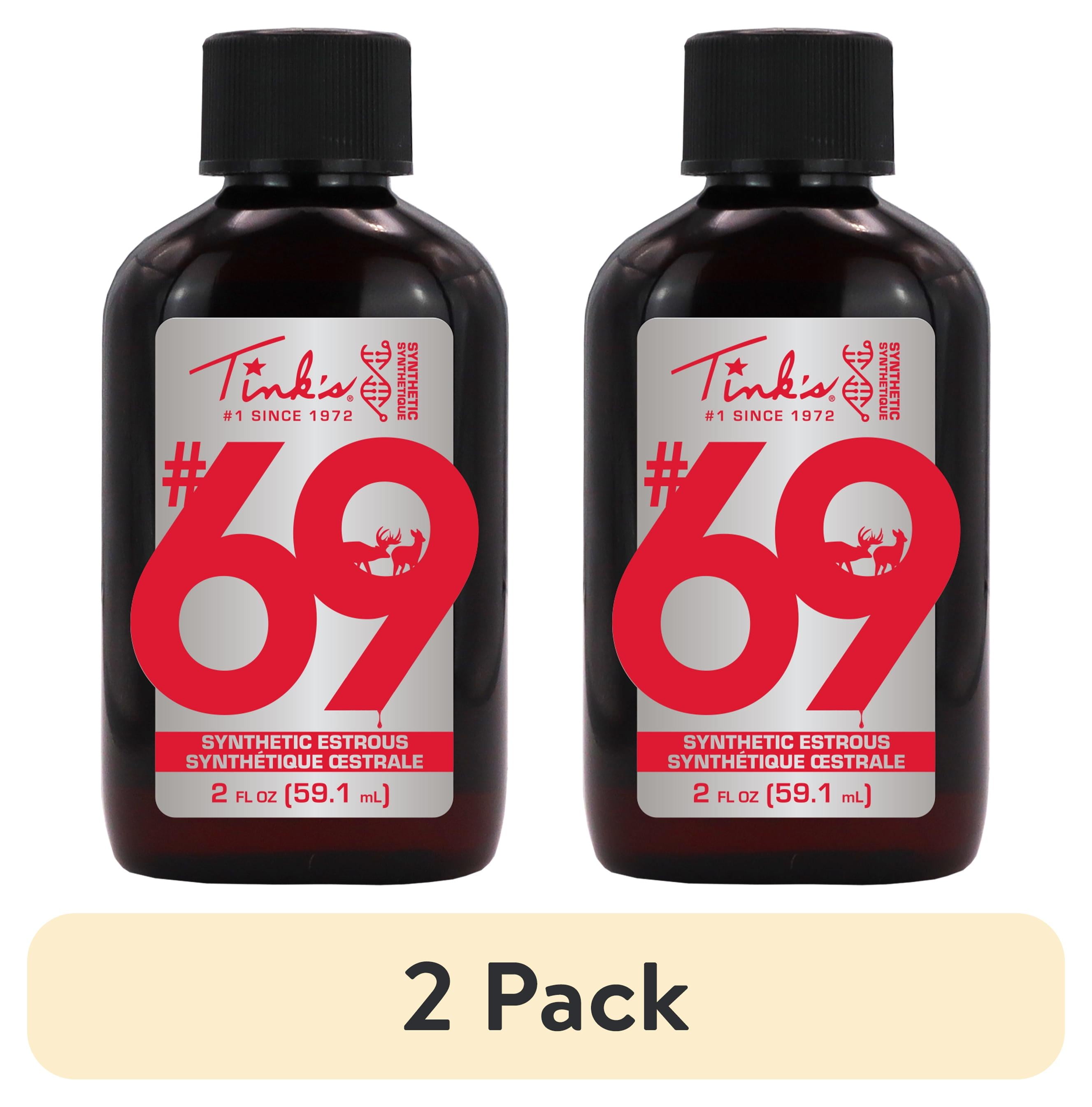 (2 pack) Tink's #69 Doe-In-Rut Synthetic Doe Estrous Urine 2 oz ...