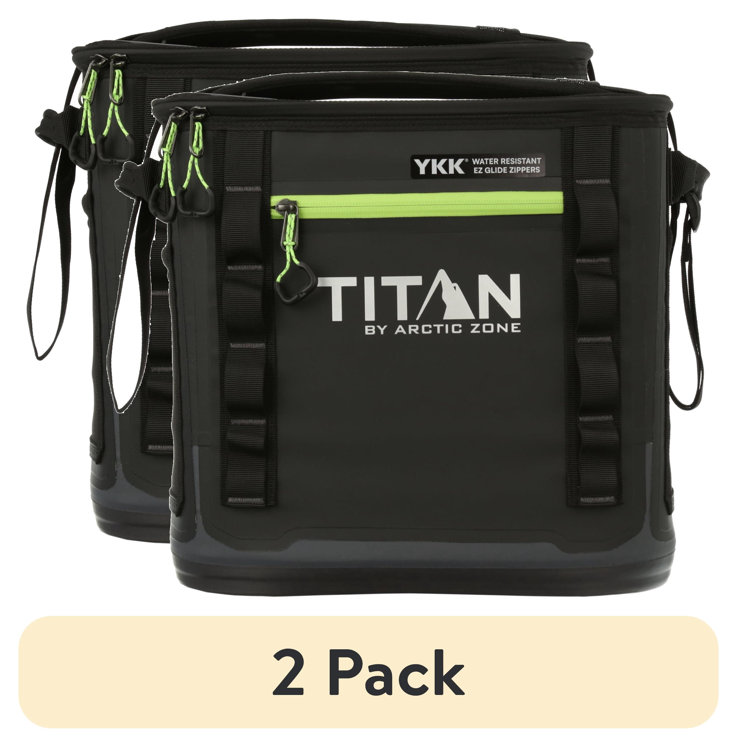 (2 pack) Titan by Artic Zone 24 Can Welded Soft Cooler with Waterproof ...