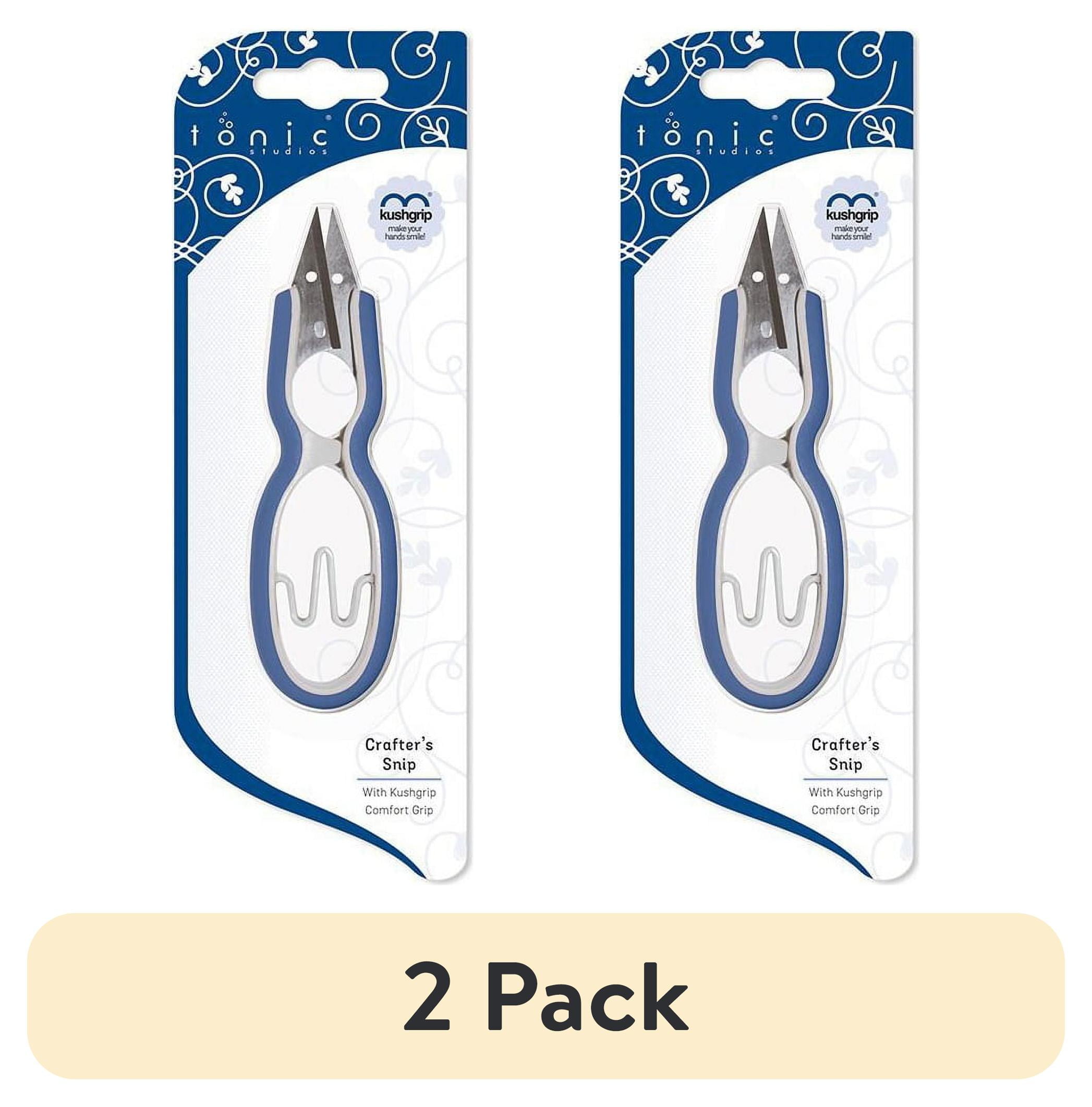 (2 pack) Tonic Studios Crafter's Thread Snip-White & Orange - Walmart.com