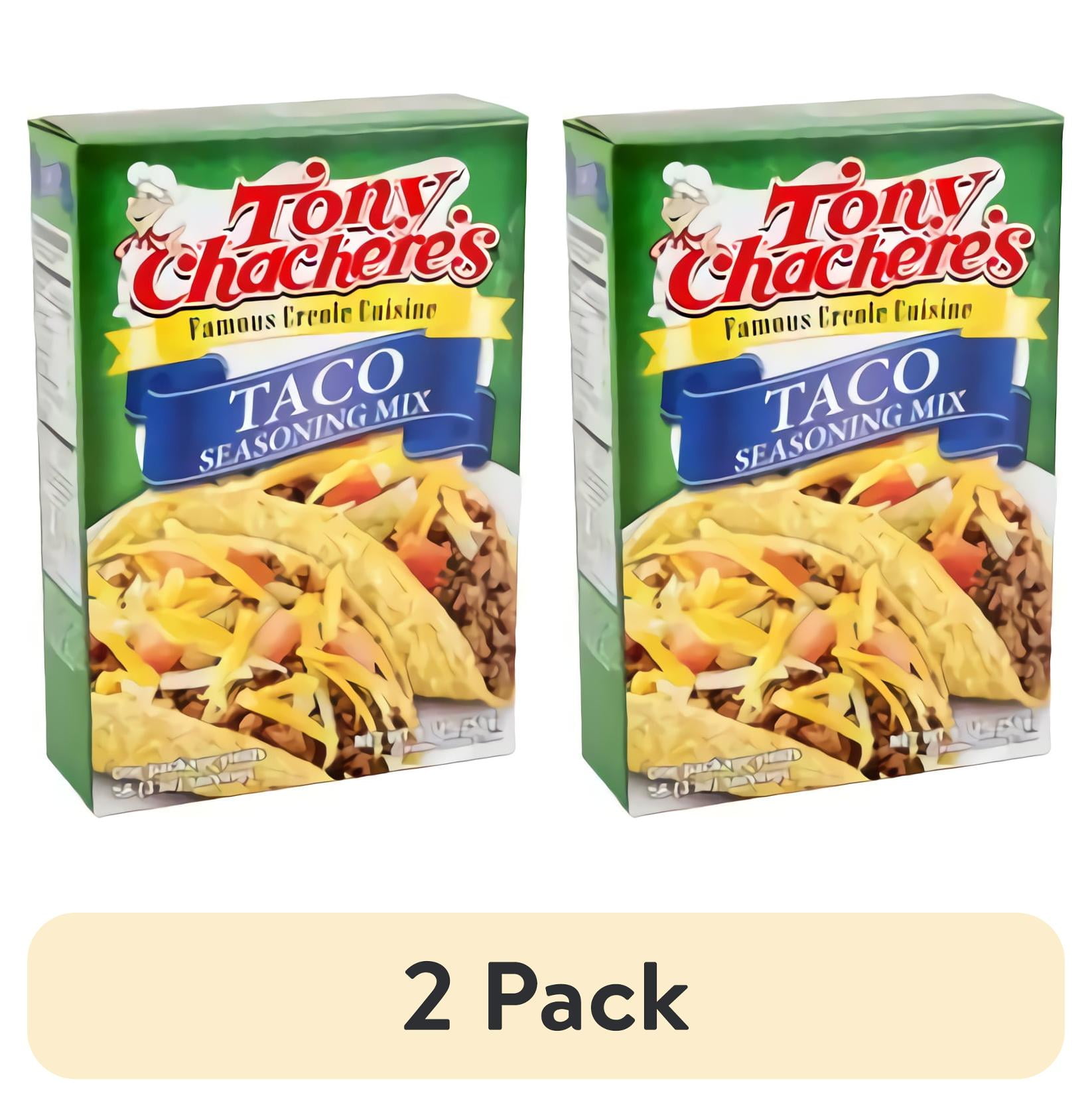 (2 pack) Tony Chacheres Taco Seasoning, 9 Ounce, Pack of 3 - Walmart.com