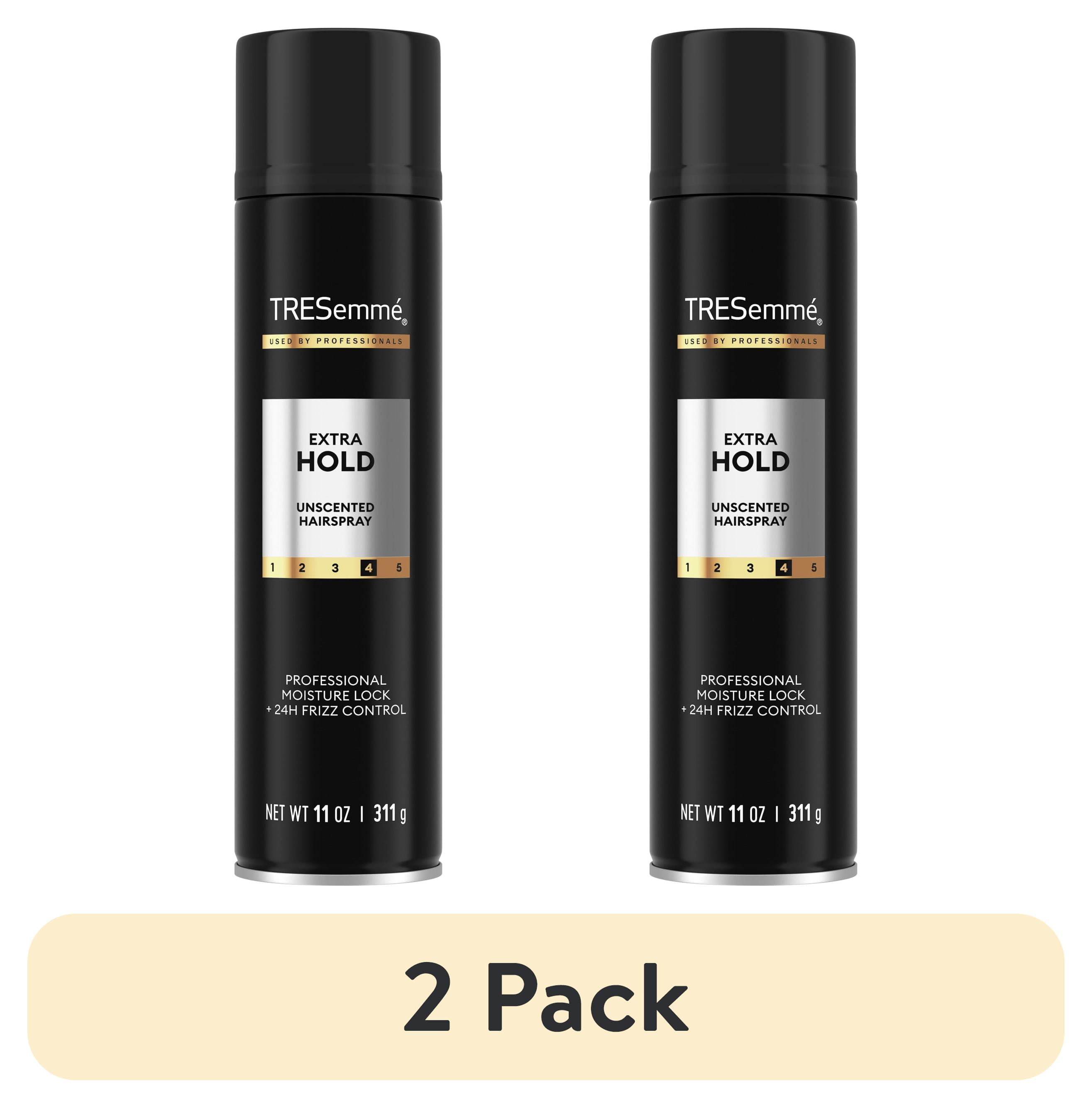 (2 pack) Tresemme Extra Hold Unscented Hairspray for 24-Hour Frizz ...