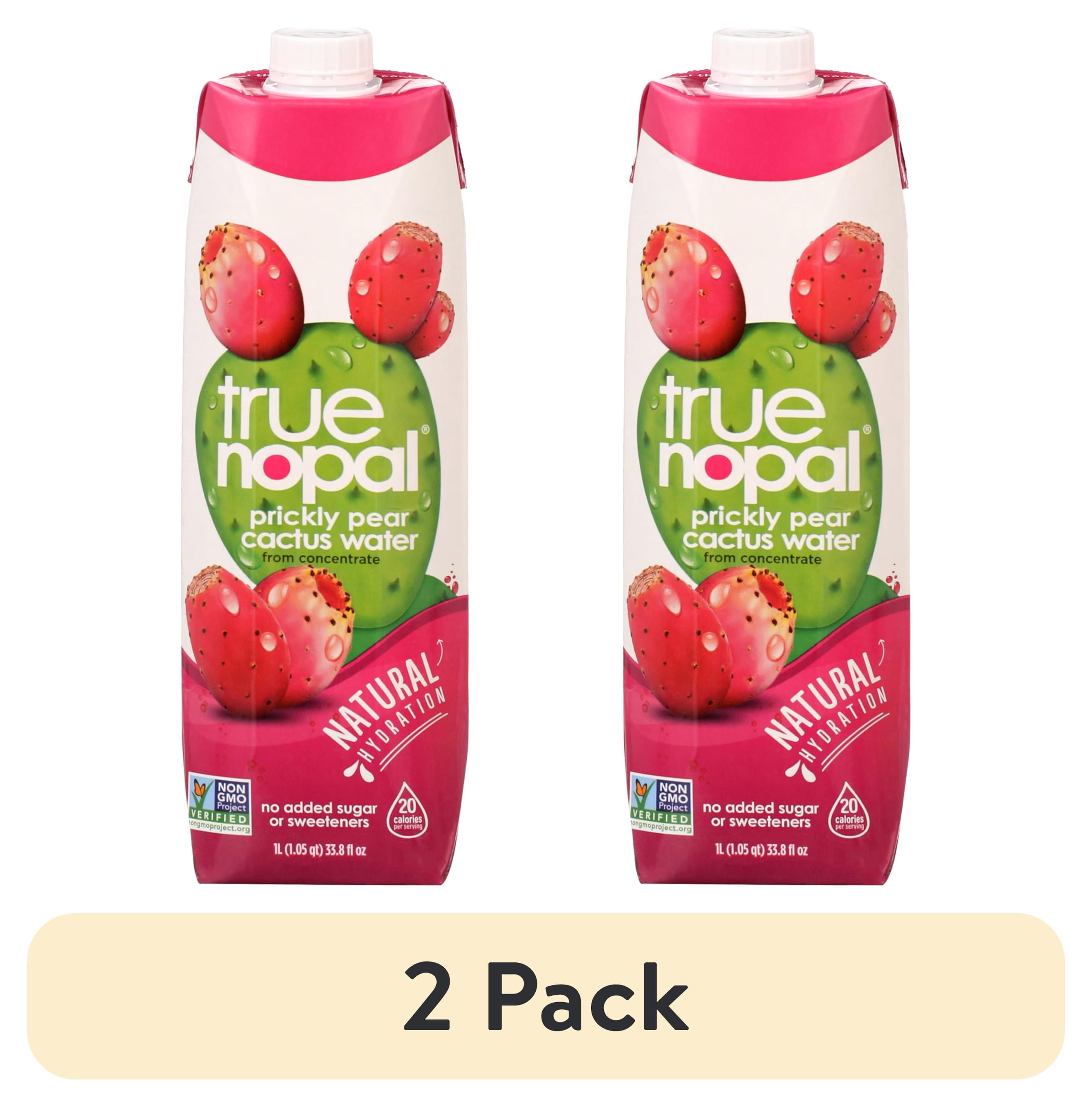 (2 pack) True Nopal, Cactus Water, 33.8 Oz - Walmart.com