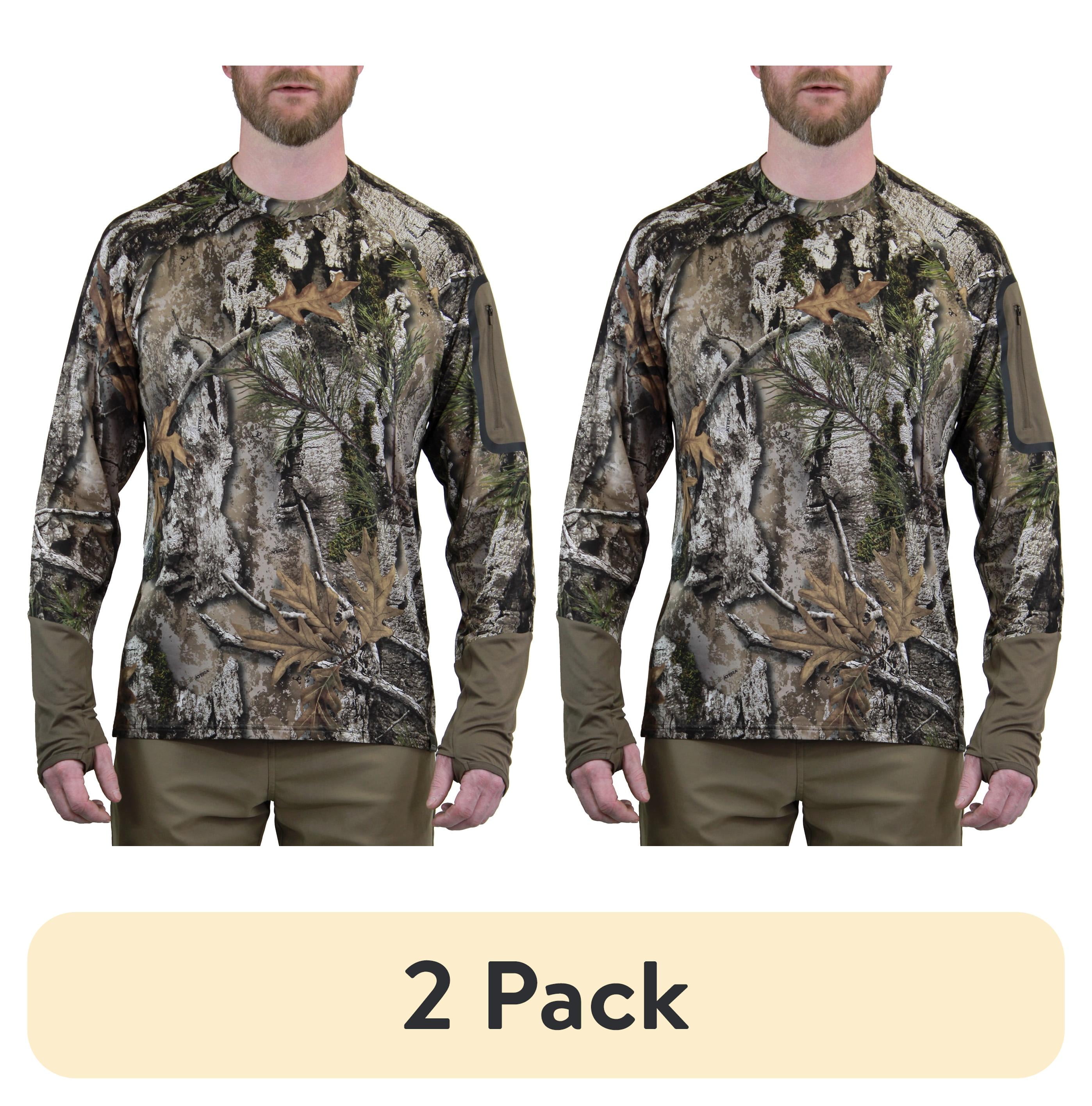 (2 pack) Tekari Men's Boldrun Long Sleeve Performance Hunting Shirt ...