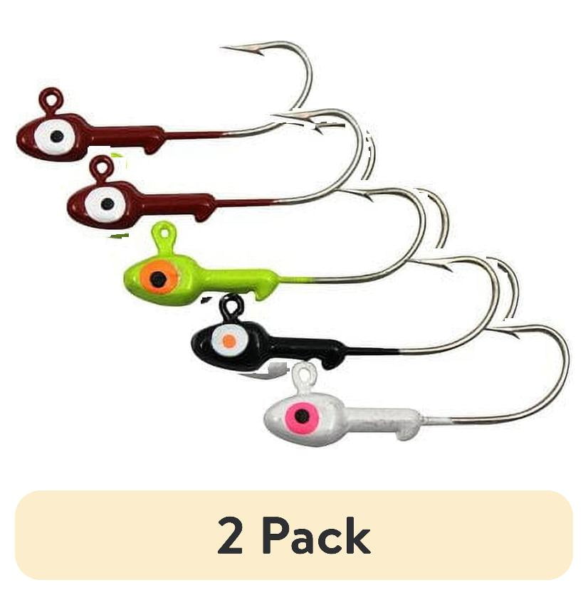 (2 pack) Tsunami Jig Heads Fishing Lure 1/8 oz. – Assorted Colors ...