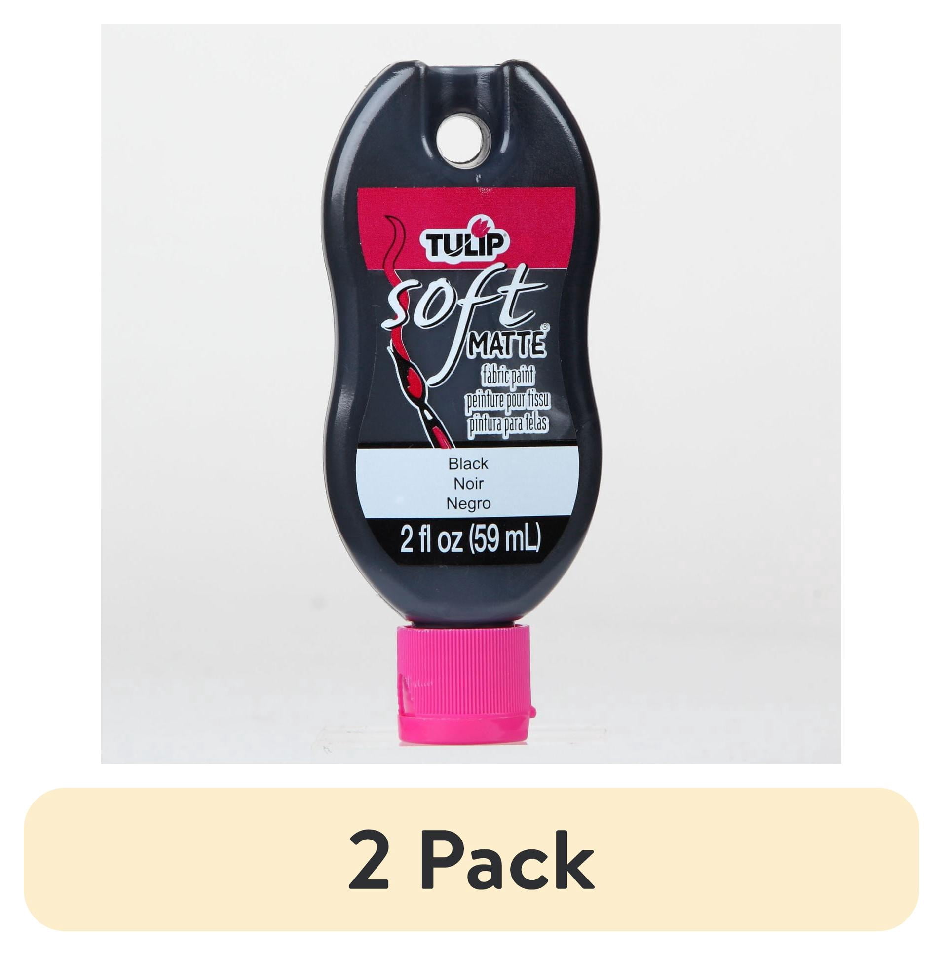 (2 pack) Tulip Soft Fabric Paint, Washable, Stays Soft and Flexible ...
