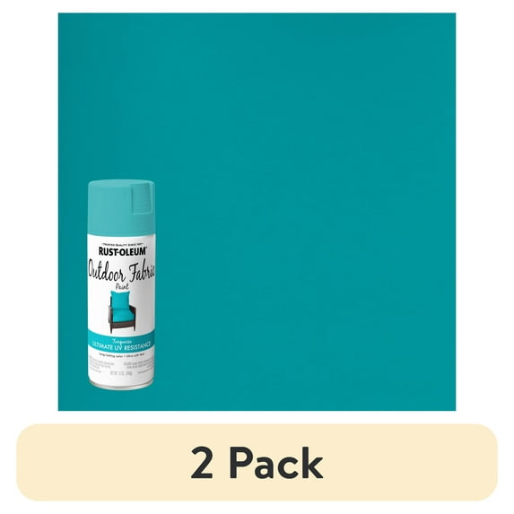 (2 pack) Turquoise, Rust-Oleum Specialty Fabric Spray Paint-358842, 12 ...