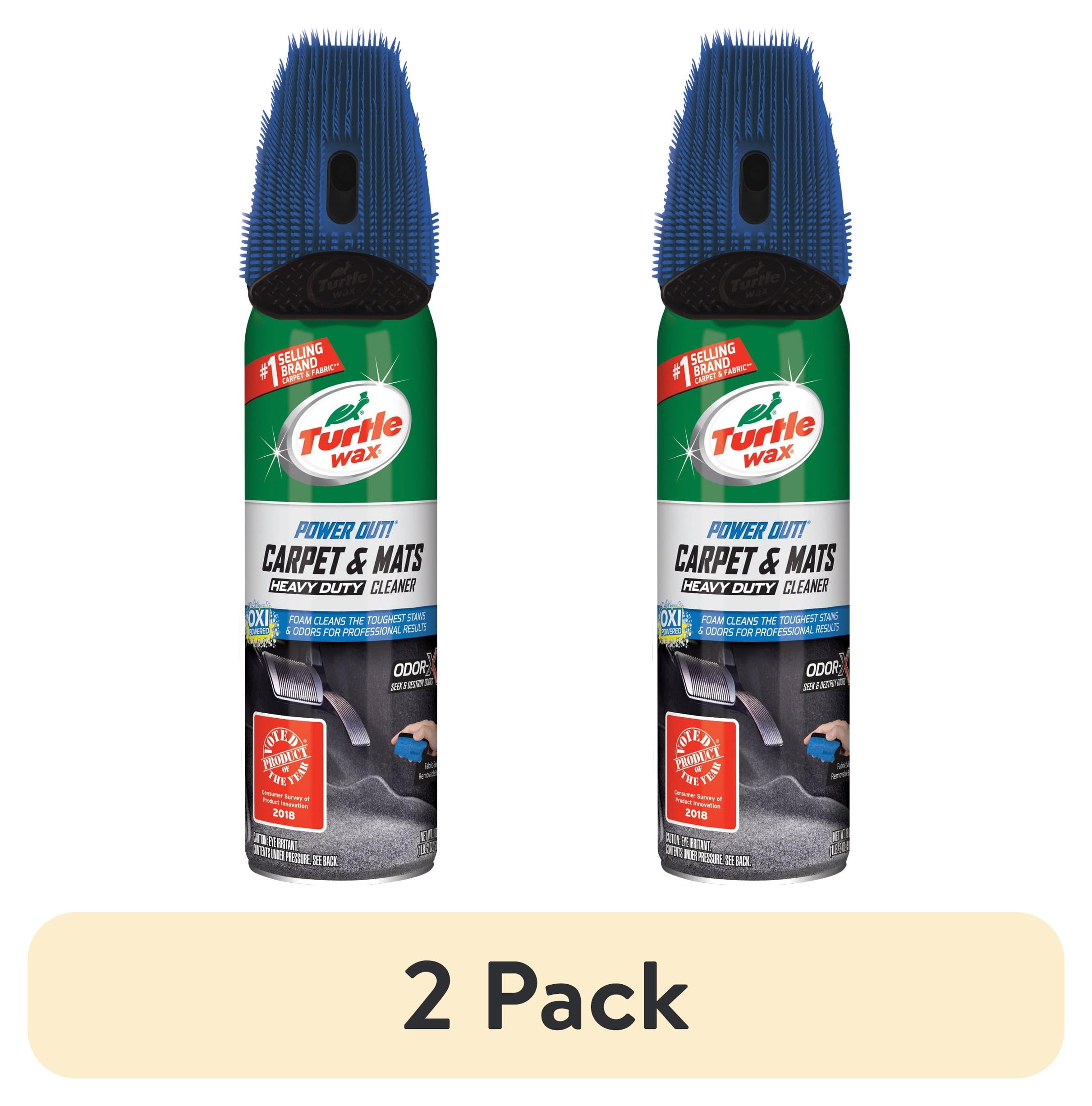 (2 pack) Turtle Wax 50797 New Power Out Carpet and Mats Heavy Duty ...