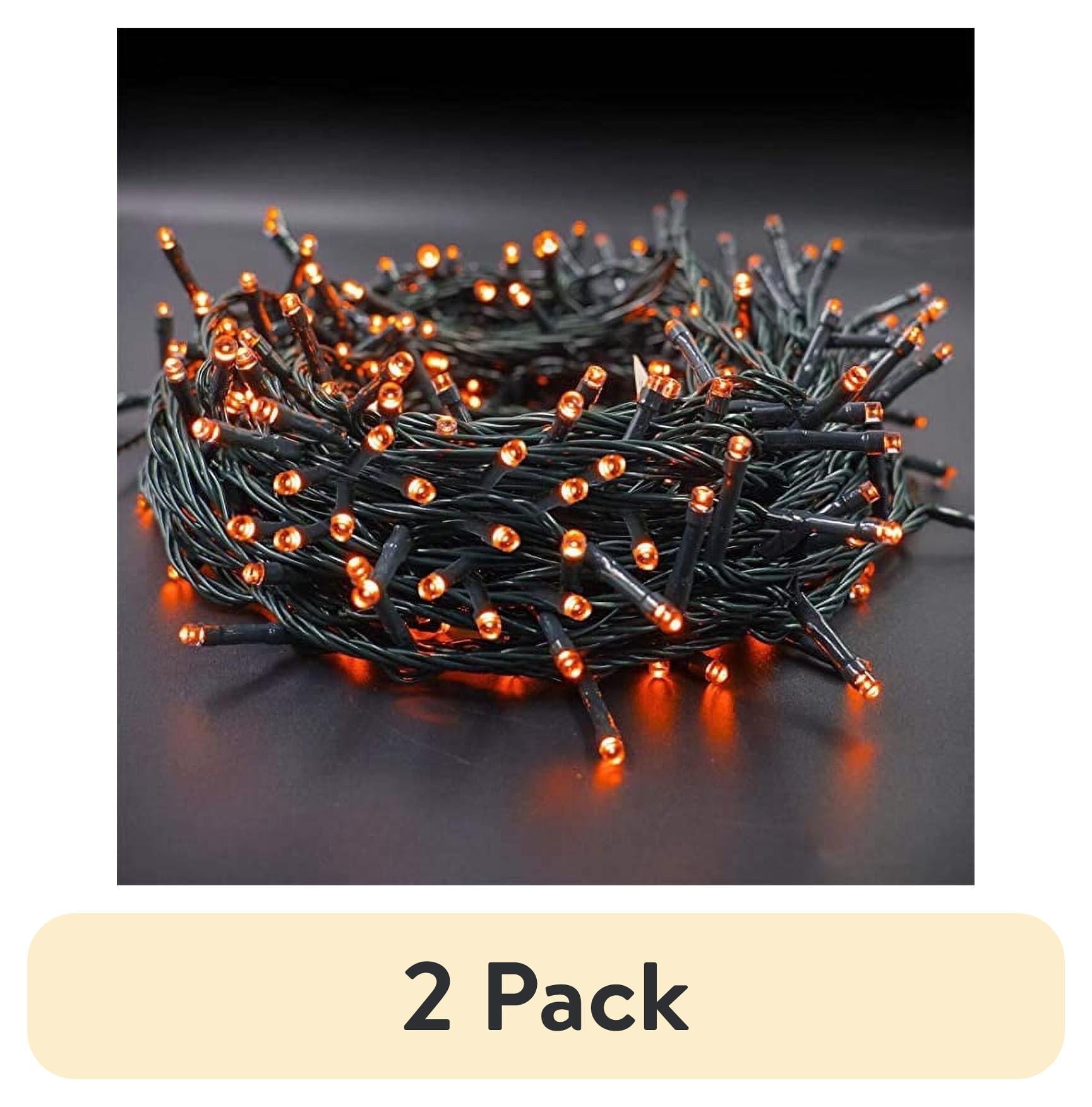 (2 pack) Twinkle Star 200 LED String Lights with 8 Lighting Modes, Mini ...