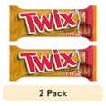 (2 pack) Twix Caramel Cookie Milk Chocolate Candy Bars, Full Size - 1. ...
