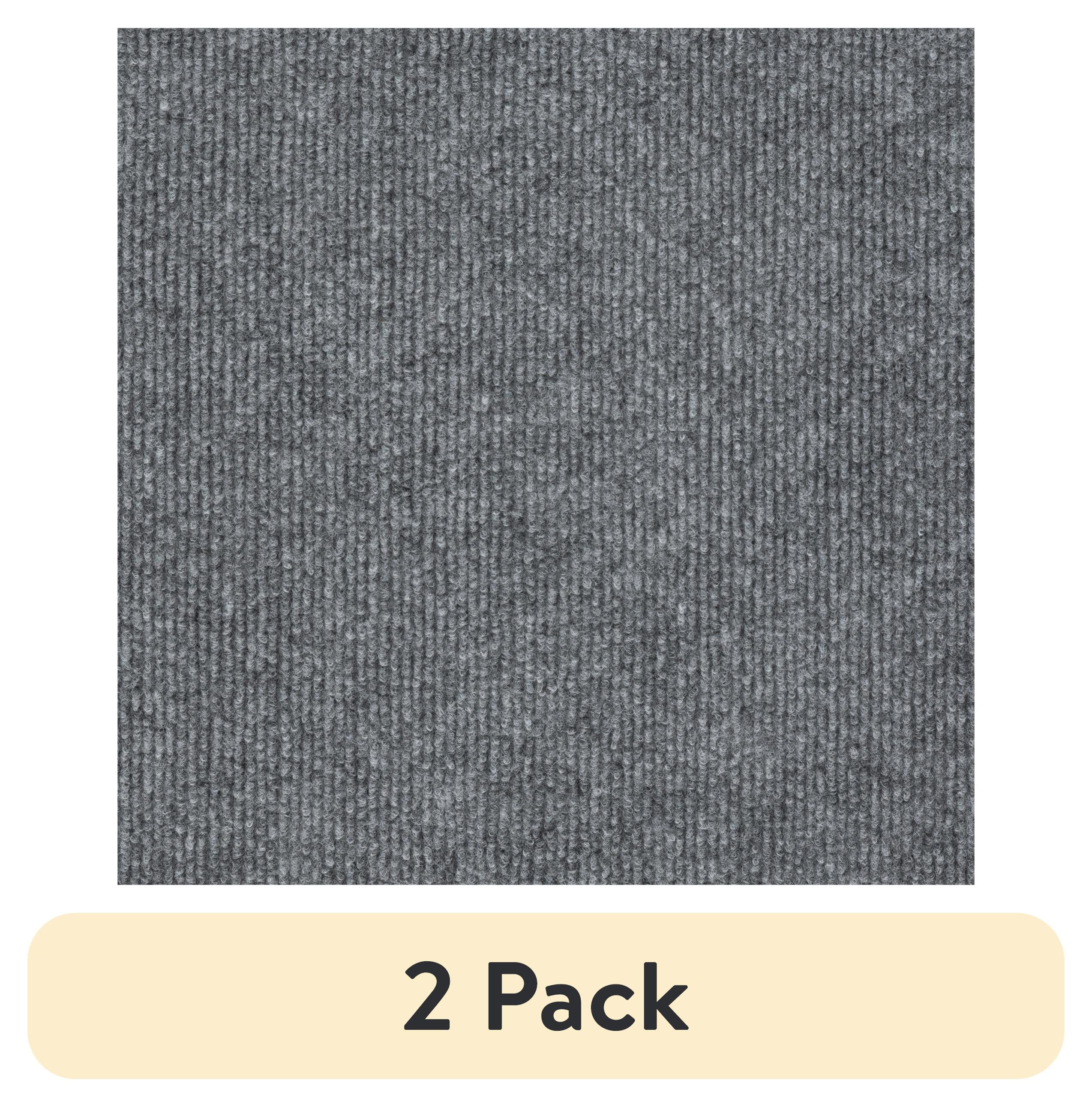 (2 pack) UMIGGEE Peel and Stick Carpet Tiles Light Grey Self-Adhesive ...