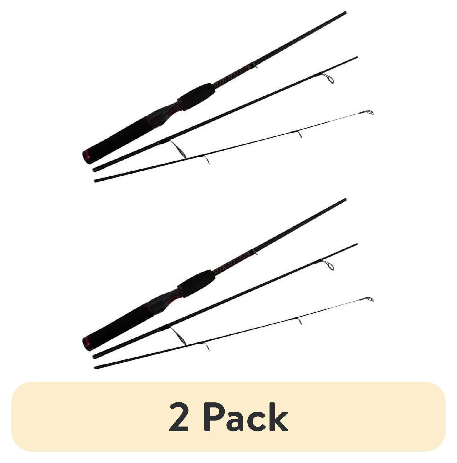 (2 pack) Ugly Stik 6’ GX2 Spinning Rod, Four Piece Spinning Rod ...