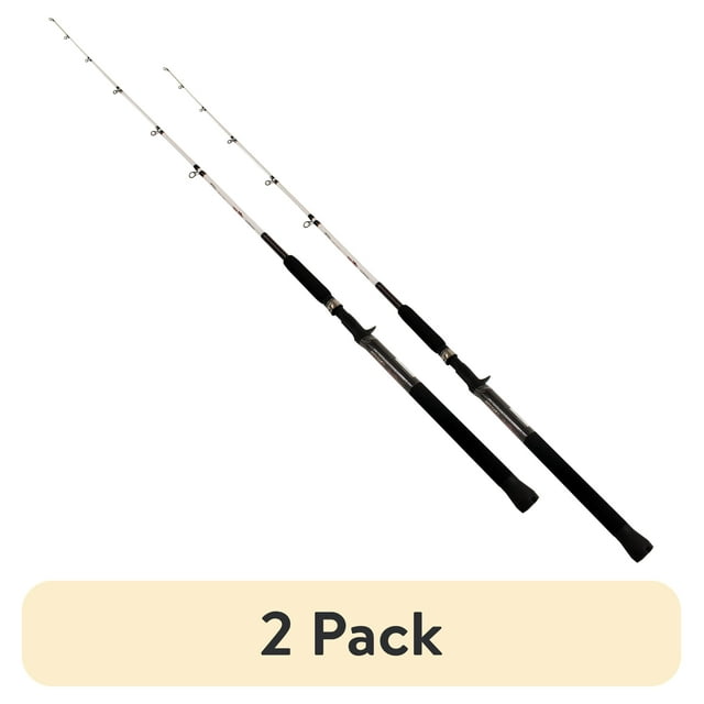 (2 pack) Ugly Stik Catfish Spinning Rods, 7' Medium Heavy Fishing Rod ...