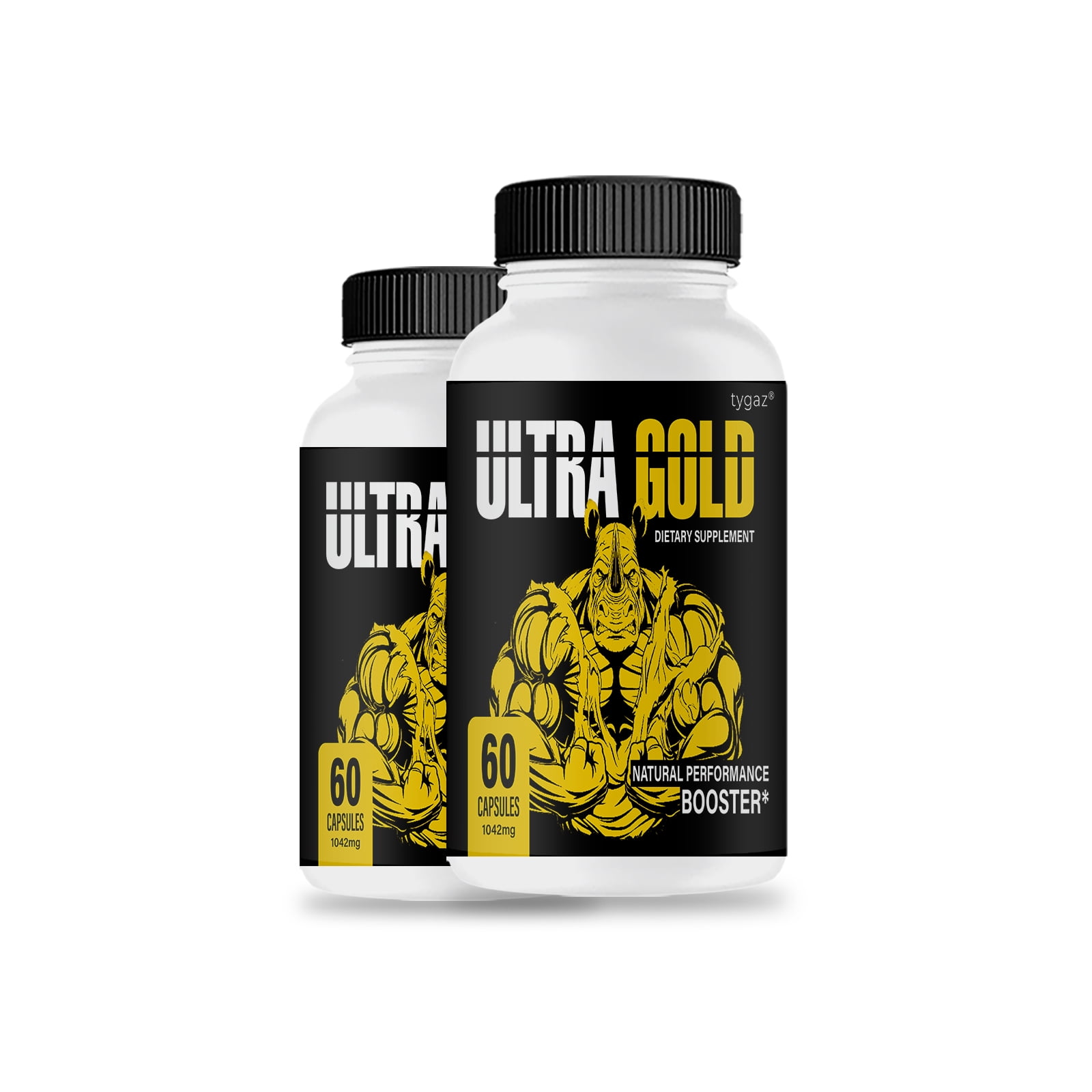 (2 pack ) UltraGold - Ultra Gold Pills For Men - Walmart.com