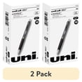 (2 pack) uniball 207 Retractable Gel Pens, Micro Point (0.38mm), Black ...