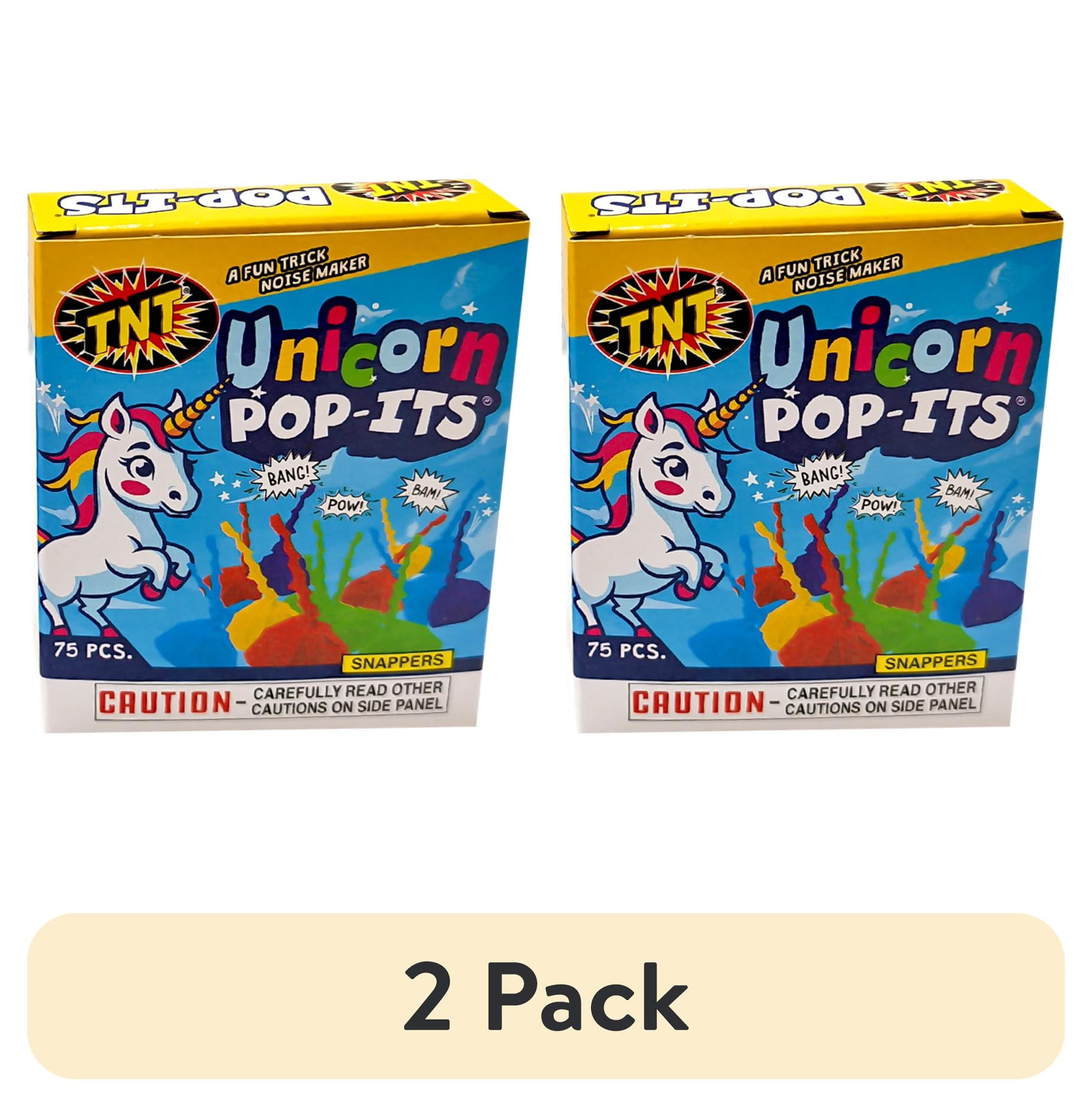 (2 pack) Unicorn Snaps , TNT Fireworks , Multicolor Party Snaps, 75 ...