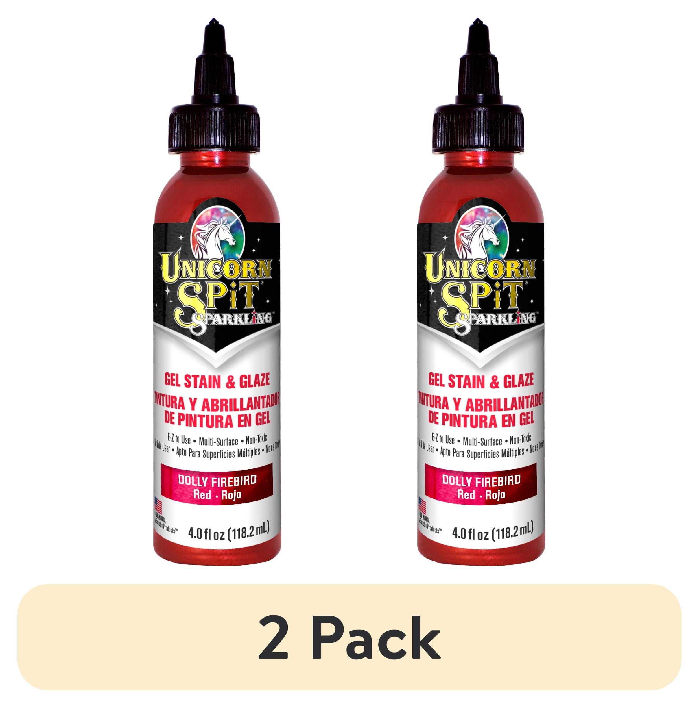(2 pack) Unicorn Spit Gel Stain and Glaze - Dolly Firebird, 4 oz ...
