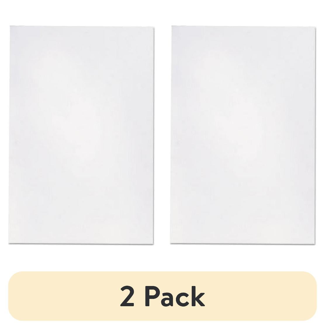 (2 pack) Universal Loose White Memo Sheets, 4 x 6, Unruled, Plain White ...