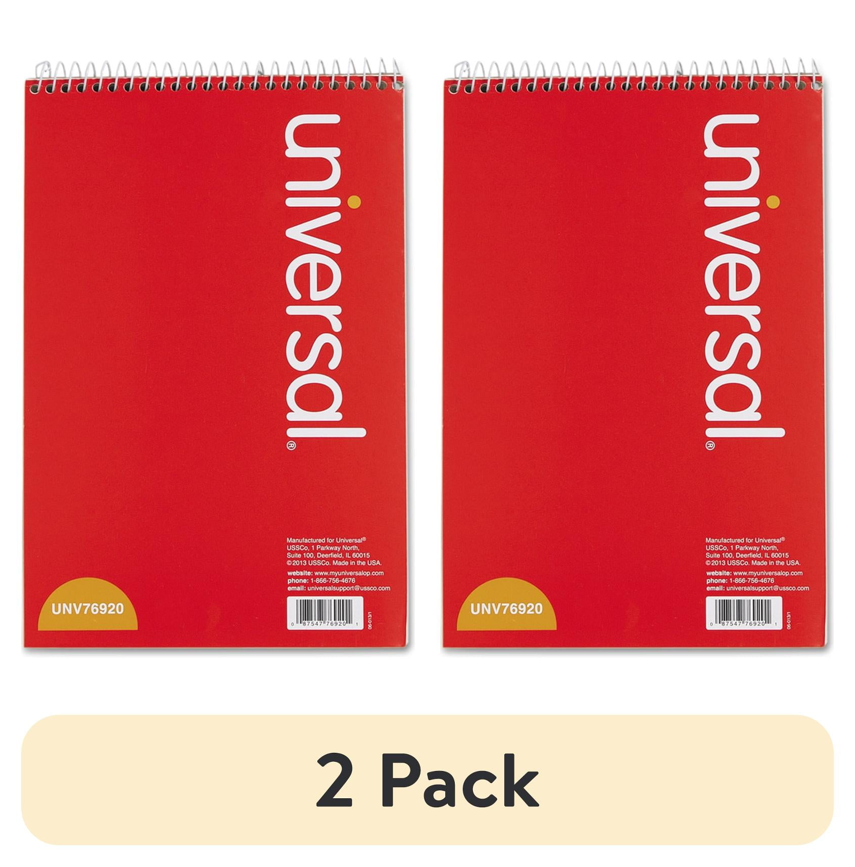 (2 pack) Universal Steno Book, Gregg Rule, 6 x 9, Green, 70 Sheets ...