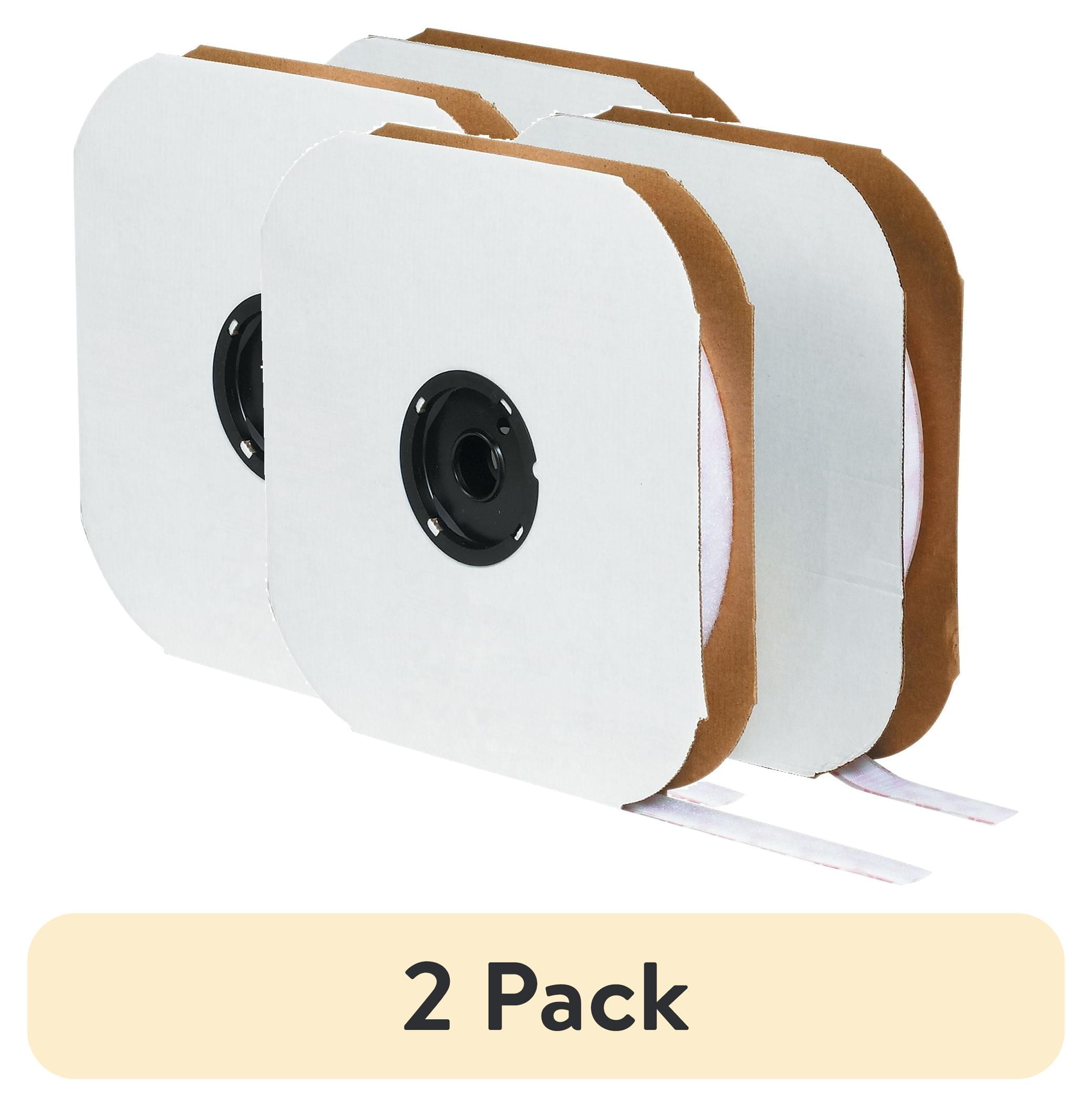 (2 pack) VELCRO Brand Velcro Tape Individual Strips Hook 1 1/2" x 75 ...