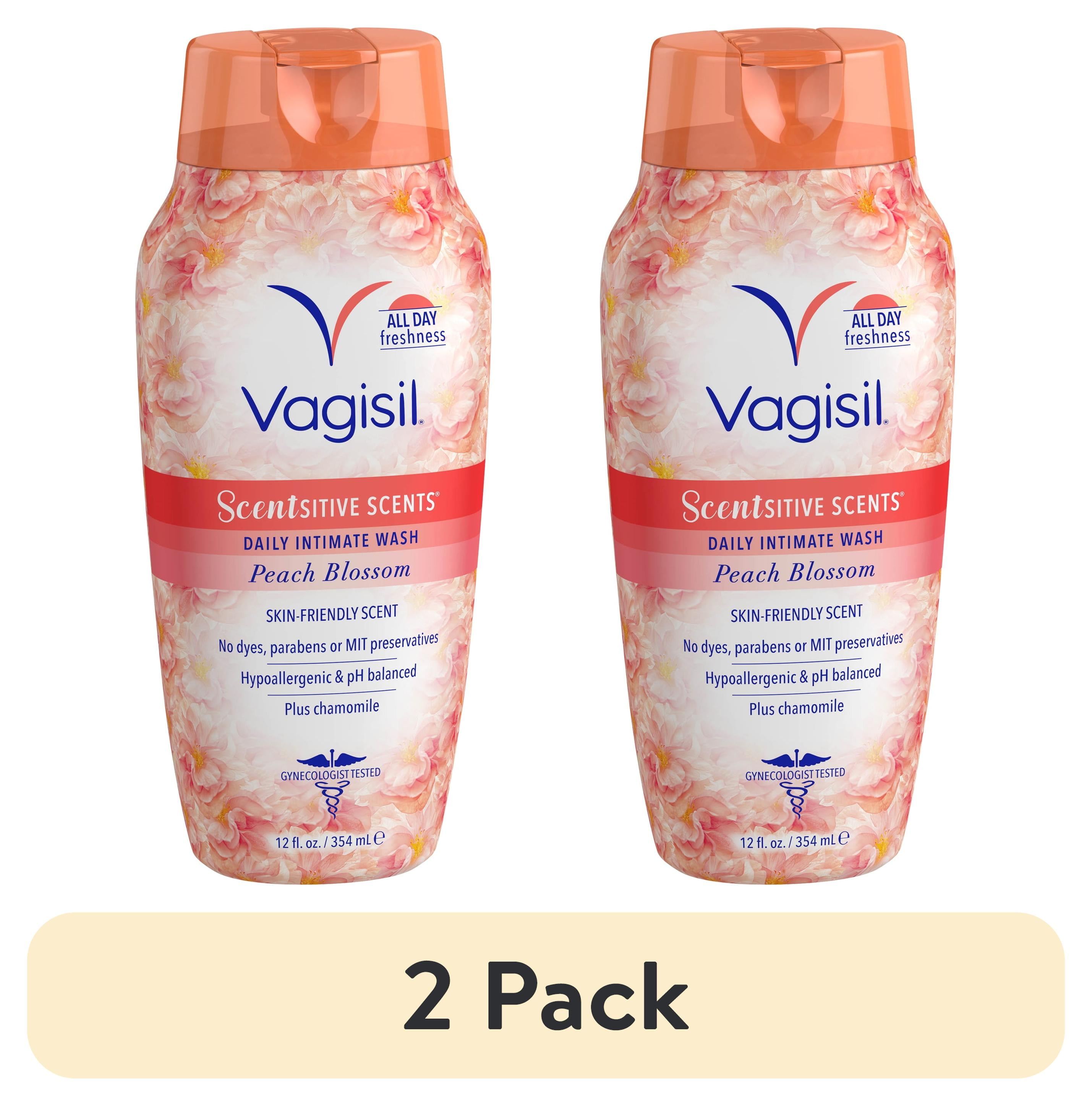 (2 pack) Vagisil Feminine Wash for Intimate Area Hygiene, Scentsitive ...