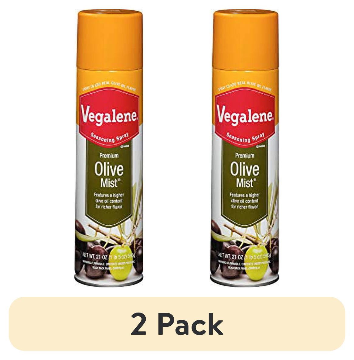 (2 pack) Vegalene Premium Olive Mist Aerosol Spray, 21 Ounce -- 6 per ...