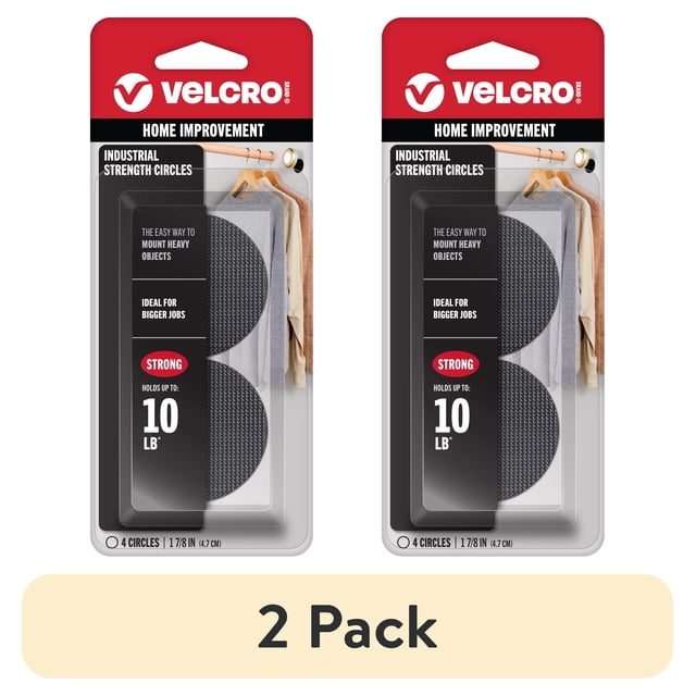 (2 pack) VELCRO Brand Industrial Strength | Indoor & Outdoor Use ...