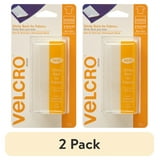 (2 pack) Velcro Sticky Back For Fabrics 6x4 White - Walmart.com