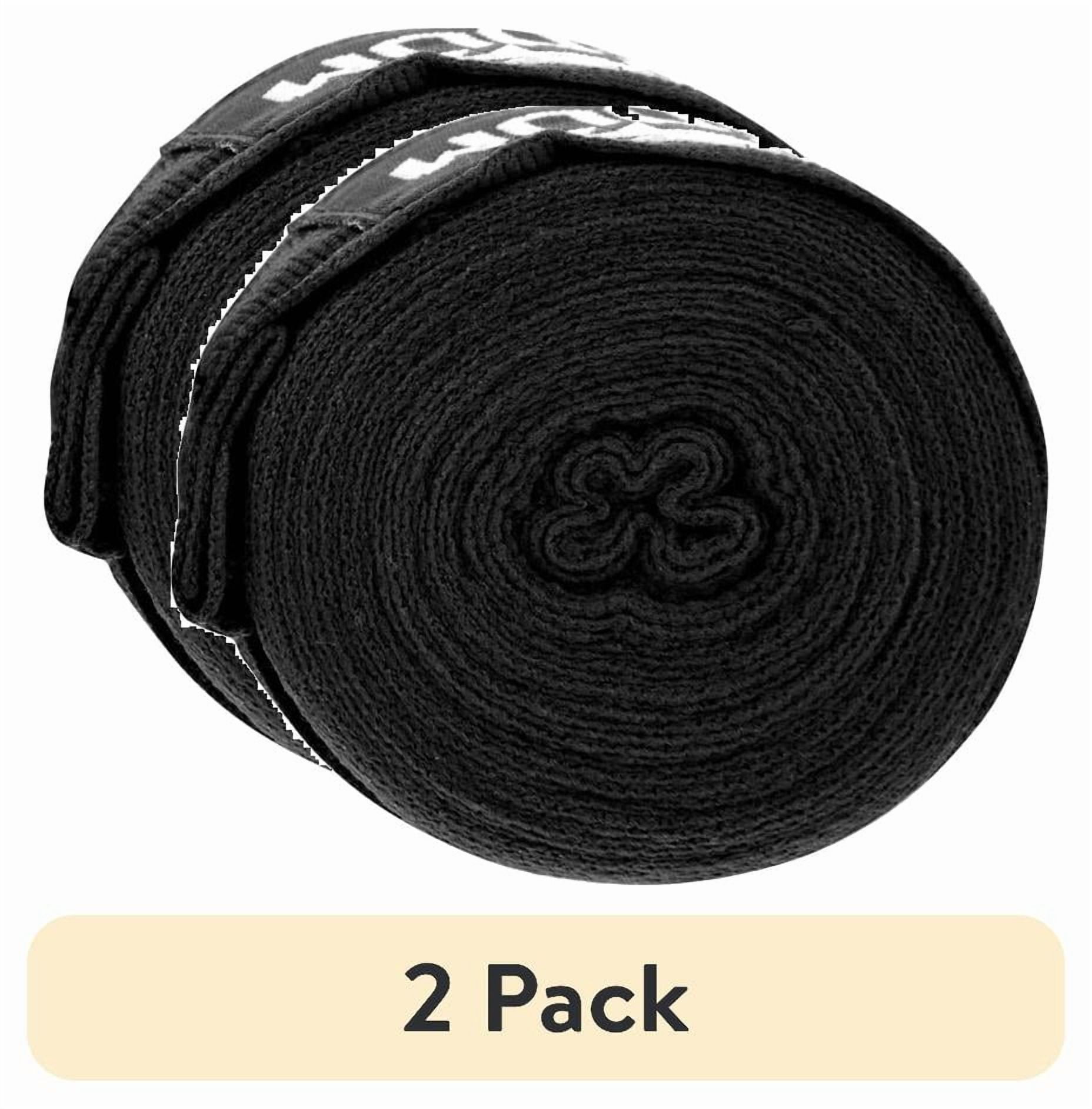 (2 pack) Venum 180-Inch Boxing Hand Wraps – Elastic, Unisex, Black ...