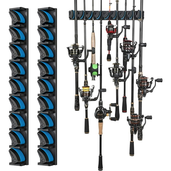 WINDLAND Universal Fishing Rod Stand Vertical Fishing Rod Holder ...