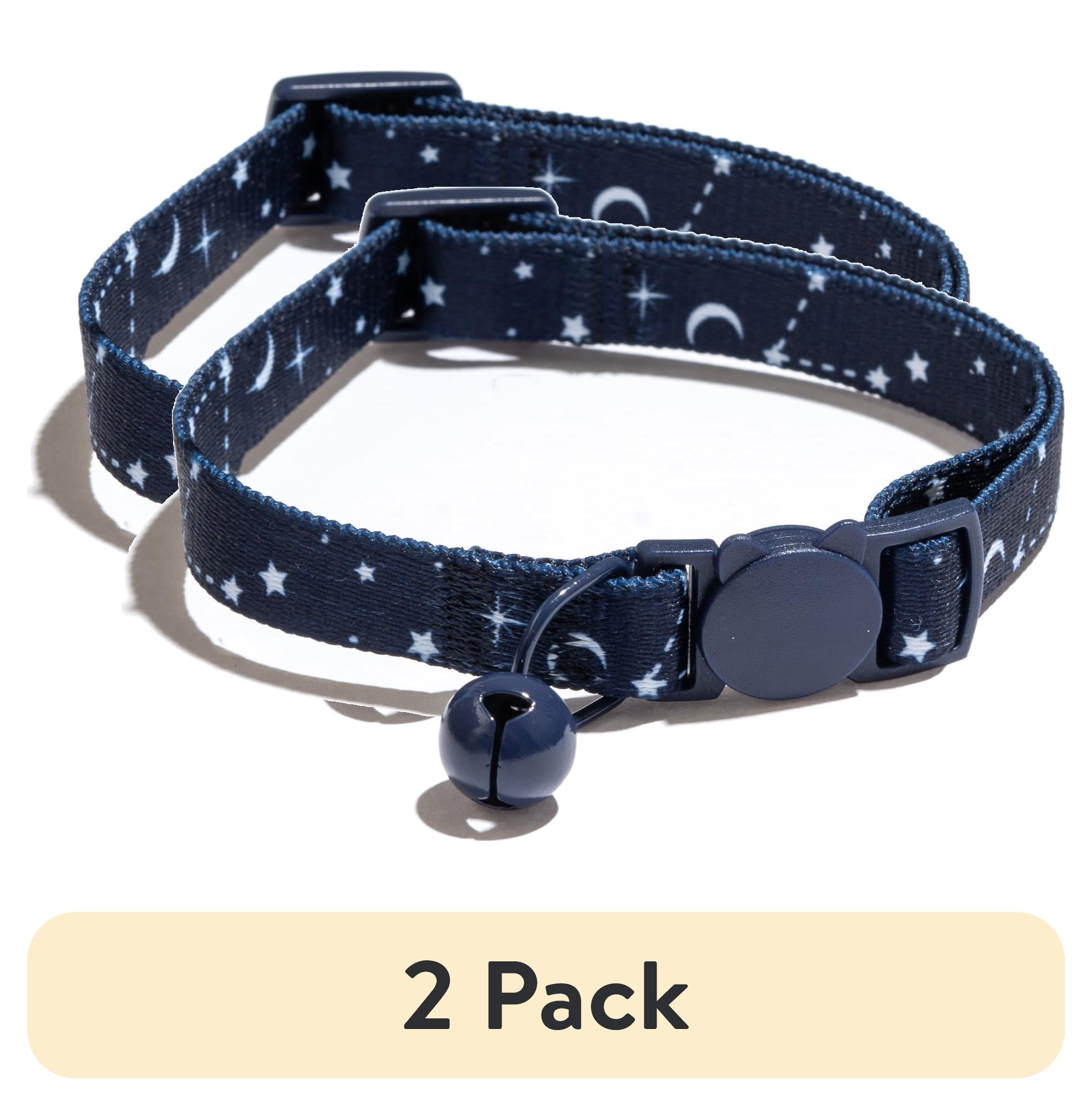 (2 pack) Vibrant Life, Celestial Print Breakaway Fashion Cat Collar ...