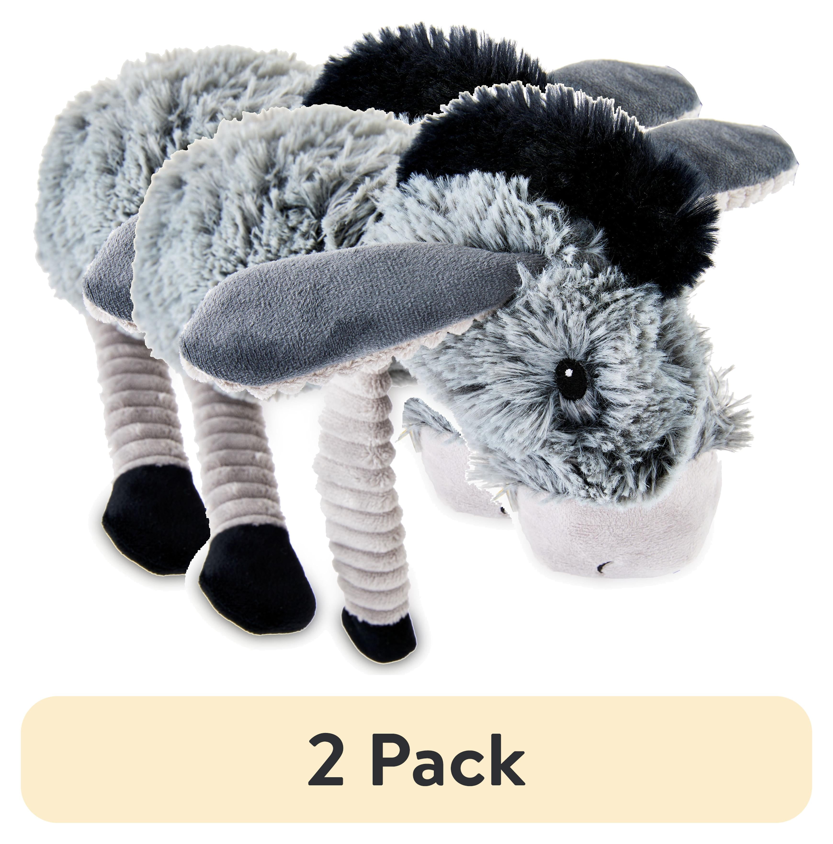 (2 pack) Vibrant Life Plush Dog Toys, Donkey - Walmart.com