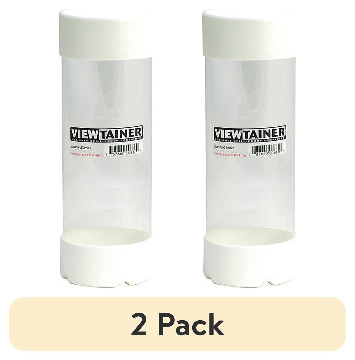 (2 pack) Viewtainer Storage Container 2-3/4 Inch X 8 Inch-White ...