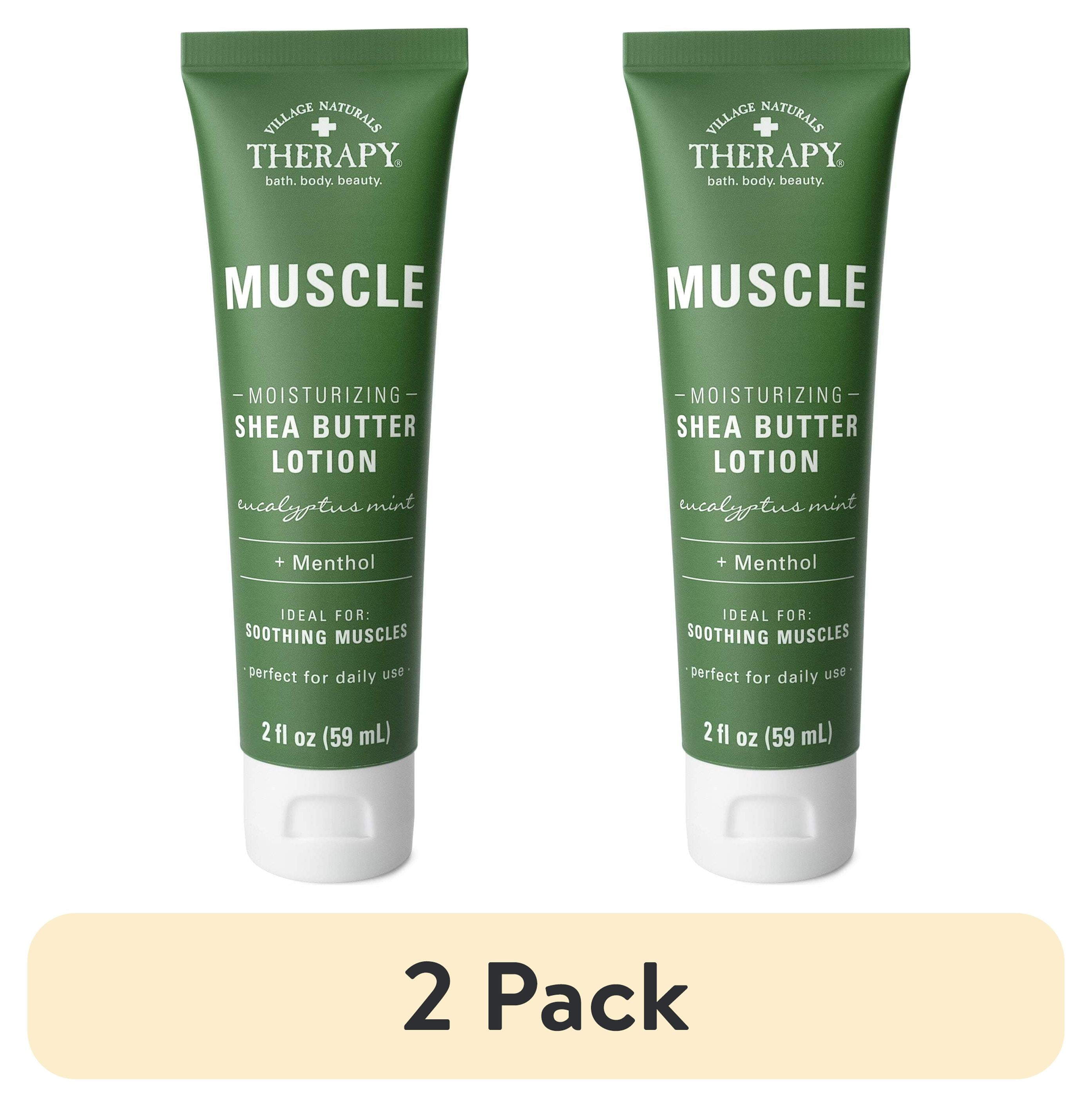 (2 pack) Village Naturals Therapy Muscle Relief Hand & Body Lotion ...