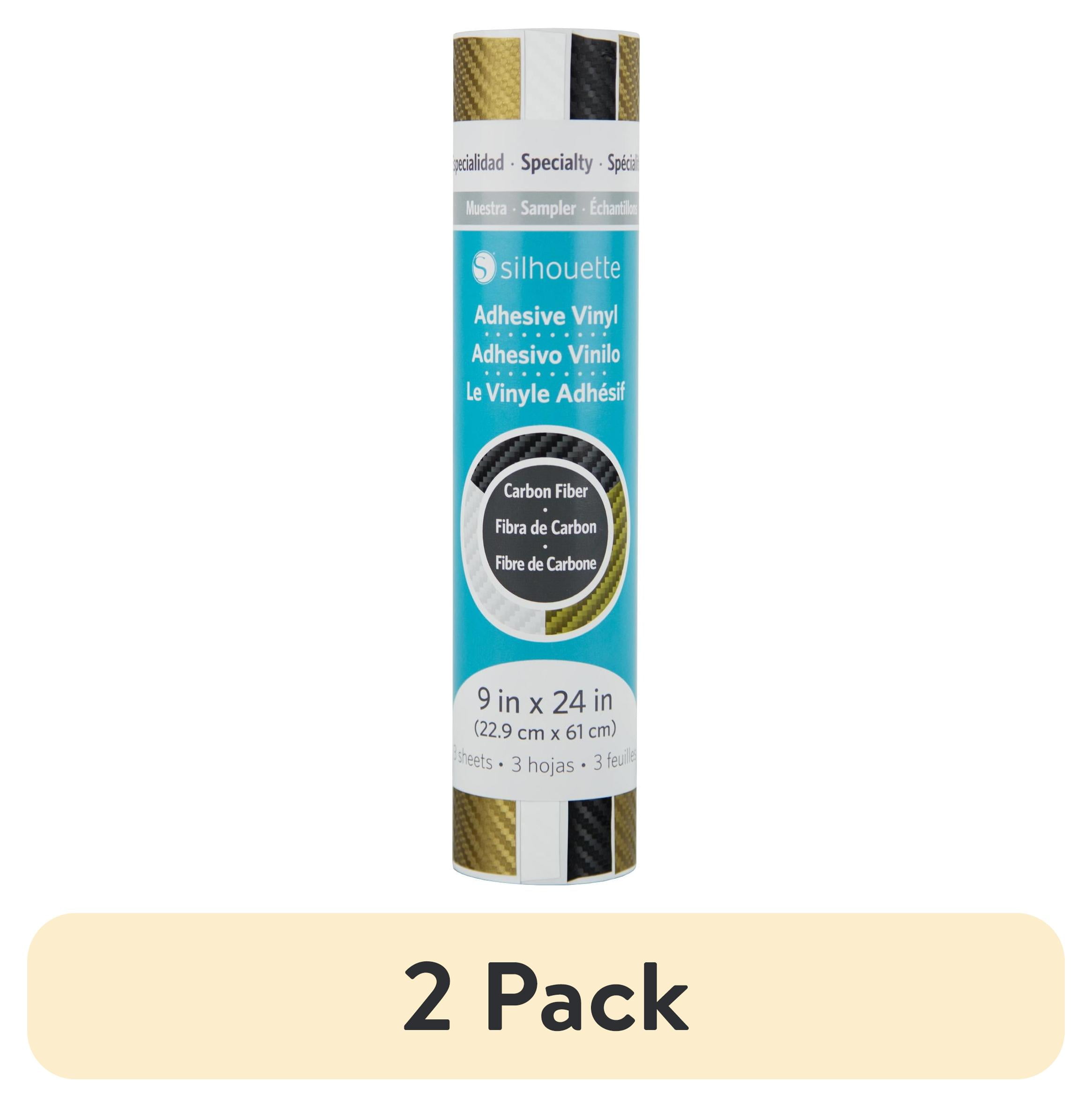 (2 pack) Vinyl Sampler Pack - Carbon Fiber - Walmart.com