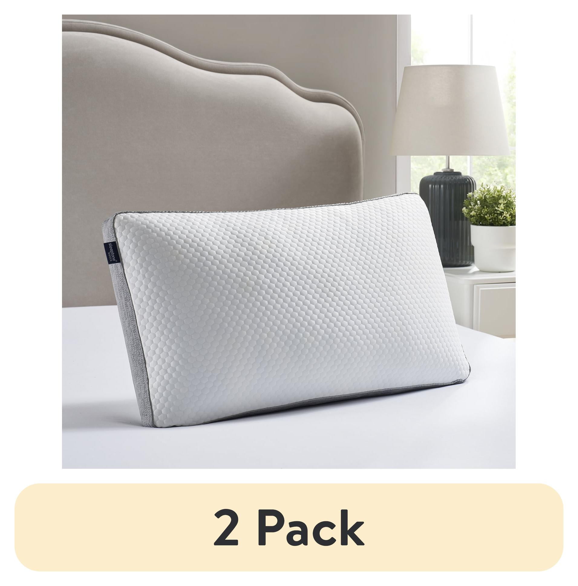(2 pack) Virtu Cooling Pillows, Adjustable Loft Pillows for Bed Cooling ...