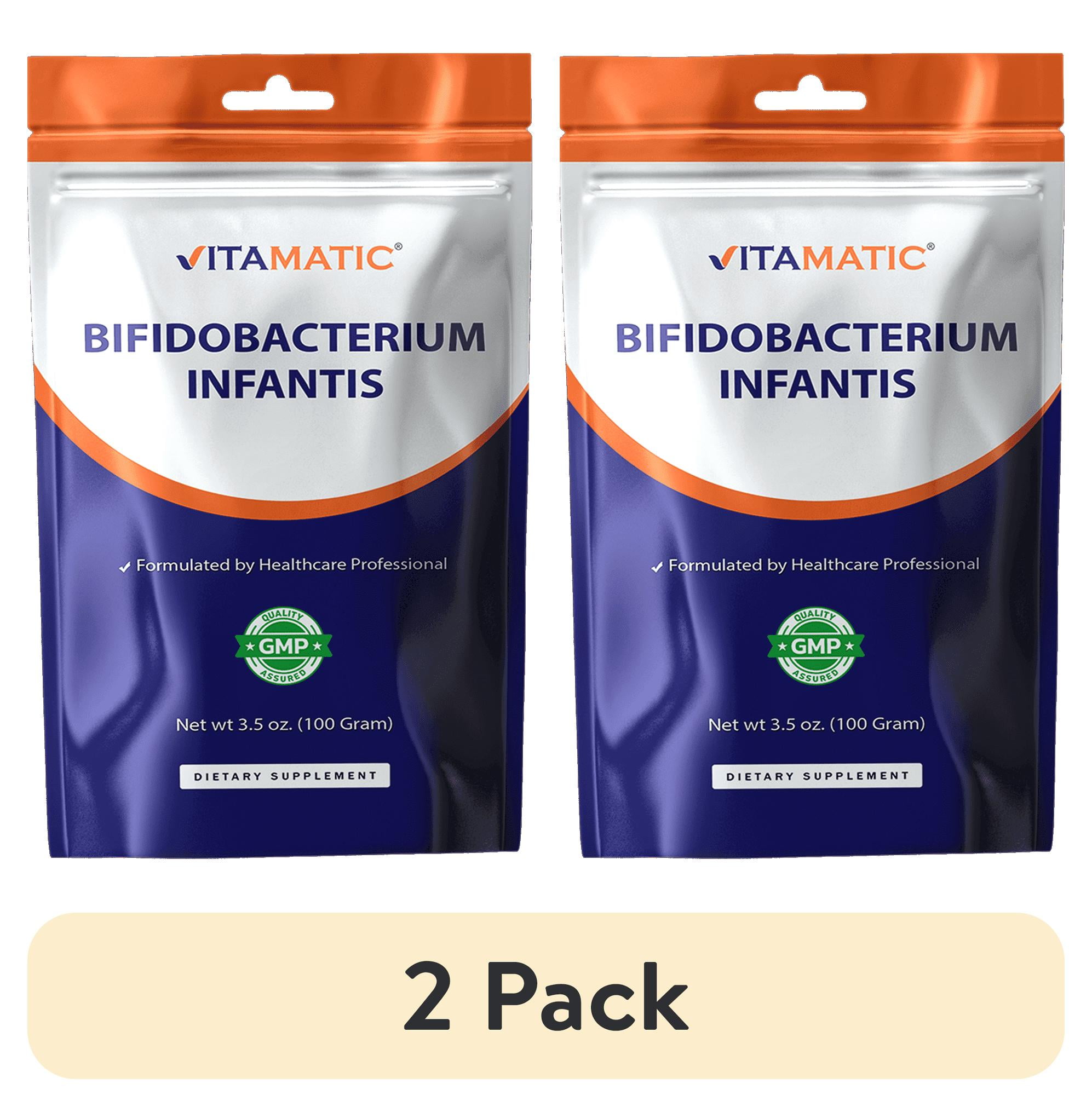 (2 pack) Vitamatic Bifidobacterium Infantis Probiotic Powder ...