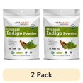 (2 pack) Vitamatic Certified USDA Organic Indigo Powder 1 Pound (16 ...