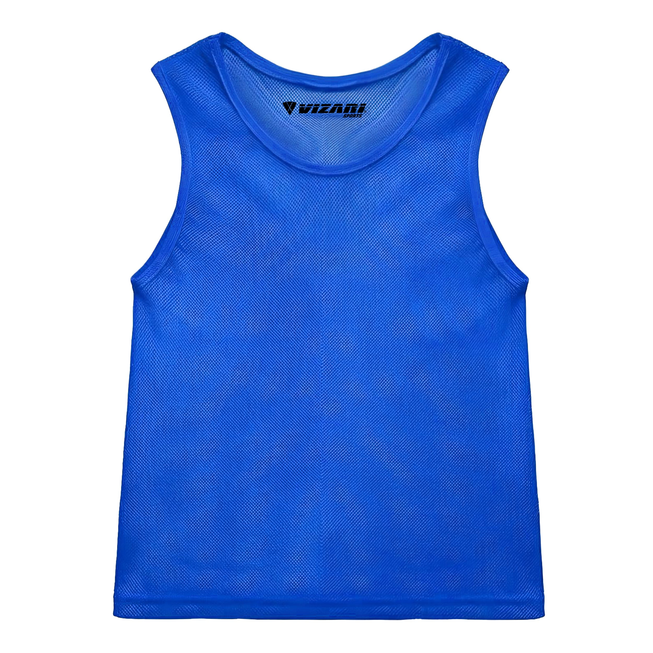 (2 pack) Vizari Mesh Sports Pinnies- Youth Scrimmage Vests for Soccer ...