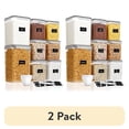 (2 pack) Sindcom 8 pcs Large Airtight Food Storage Containers, Sindcom ...