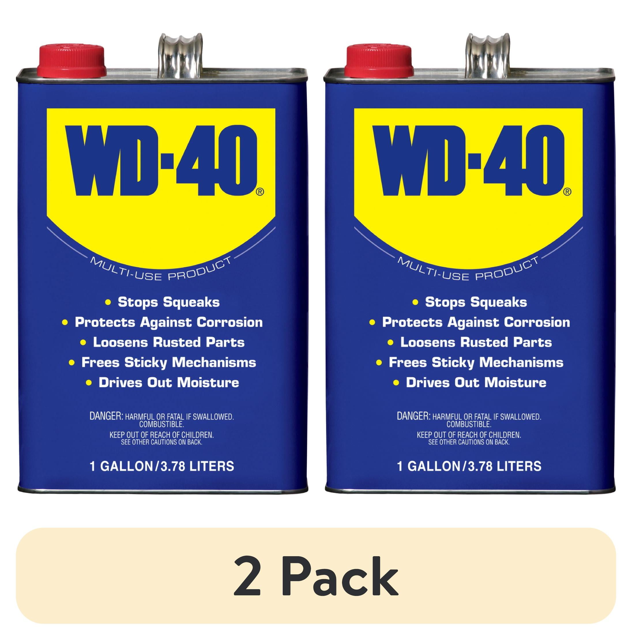 (2 pack) WD-40 Multi-Use Product Lubricant Bulk, 1 gallon - Walmart.com