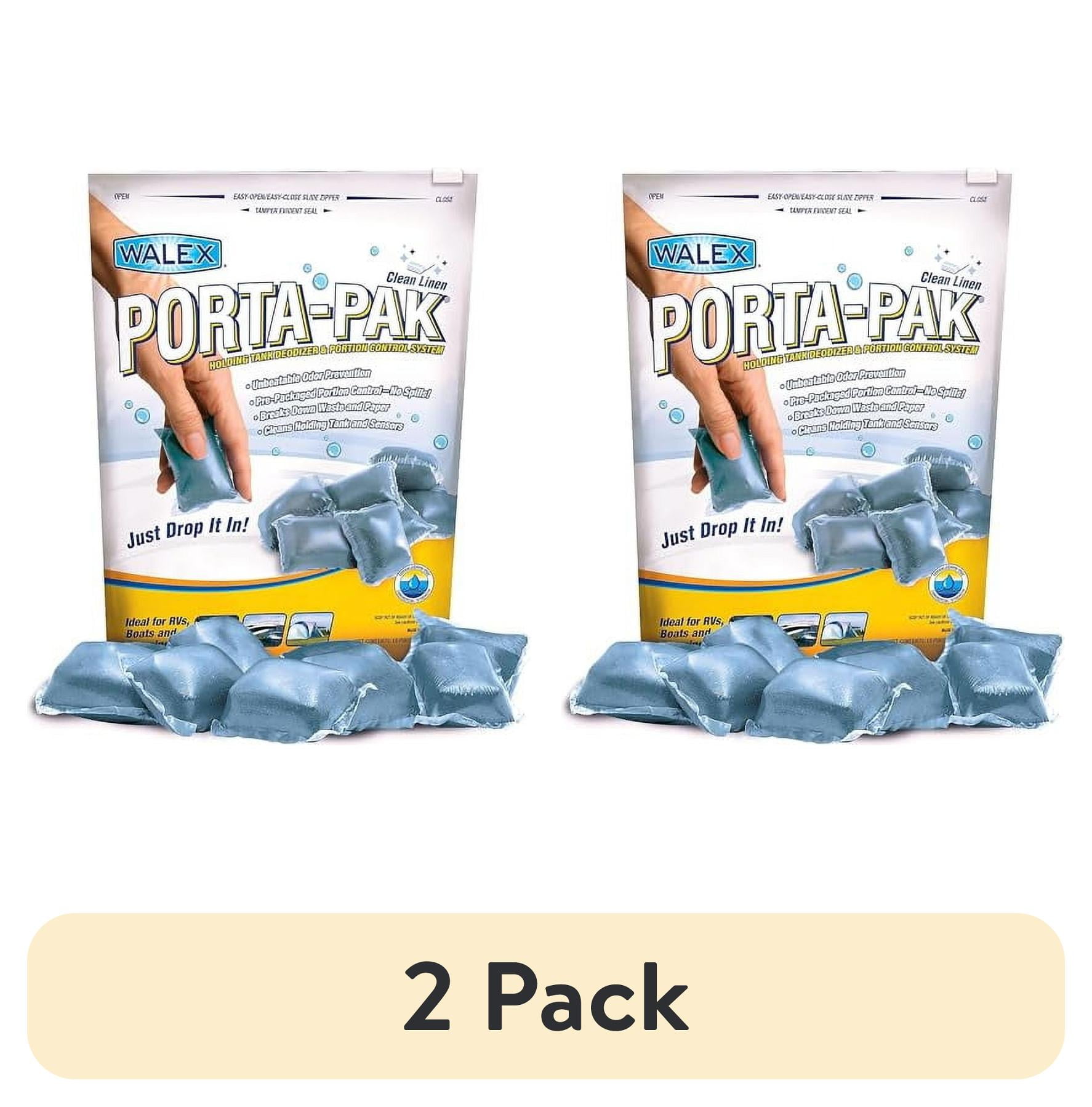 Walex Porta-Pak RV Toilet Treatment Drop-Ins - 10-Pack - Walmart.com