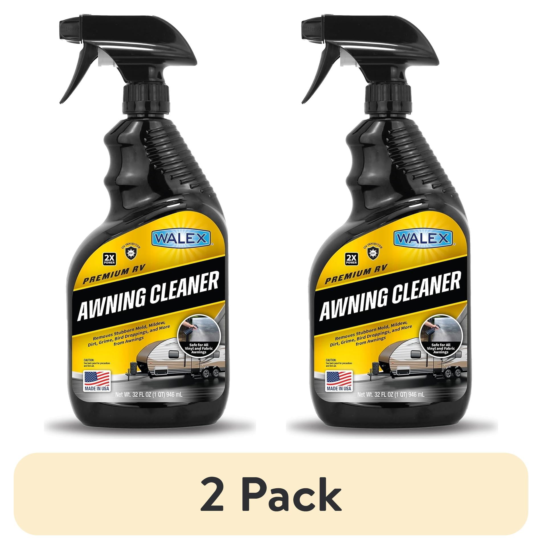 (2 pack) Walex Premium RV & Marine Awning Cleaner 32oz Removes Mold ...