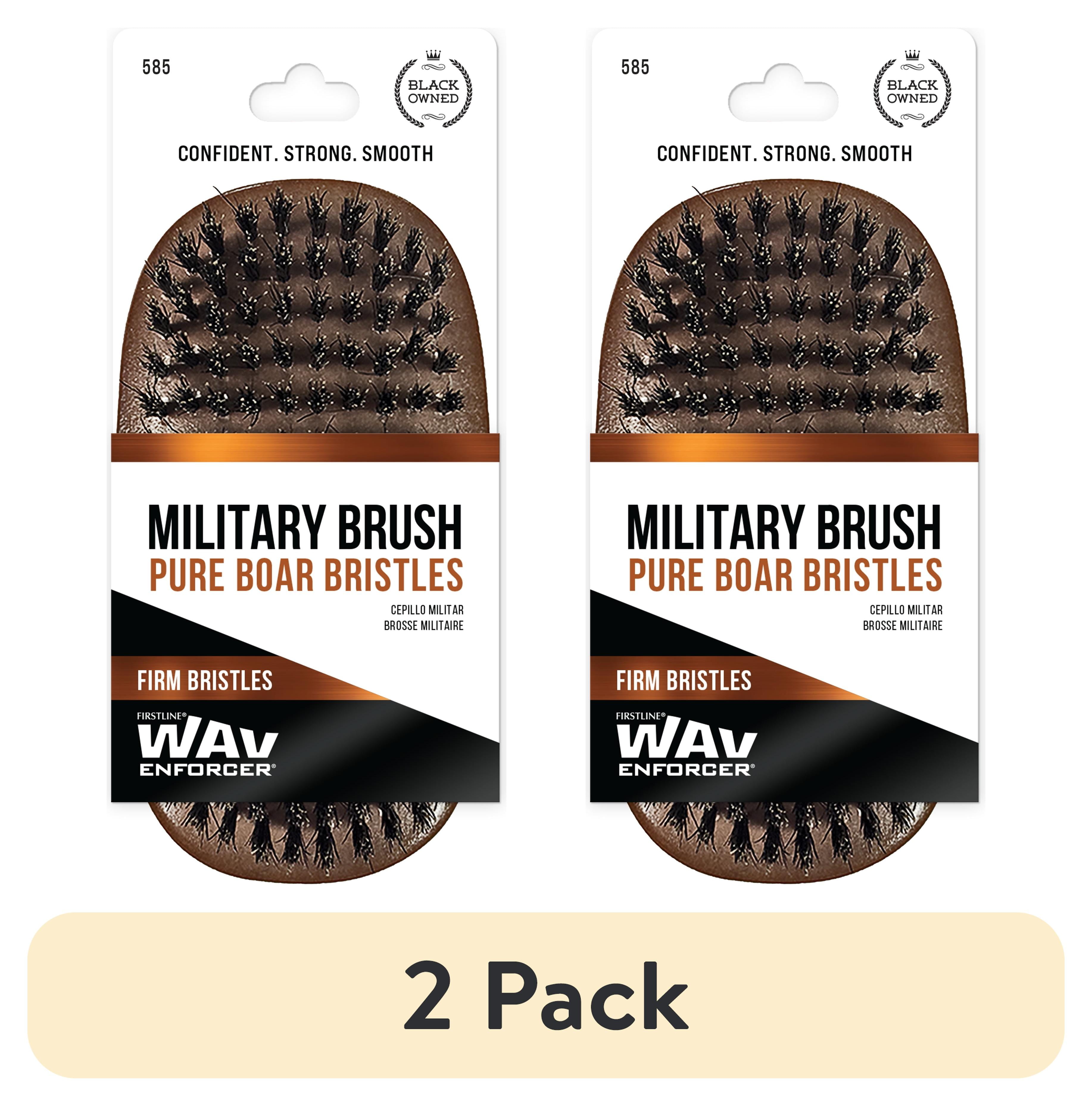 (2 pack) WavEnforcer Military Brush - Walmart.com
