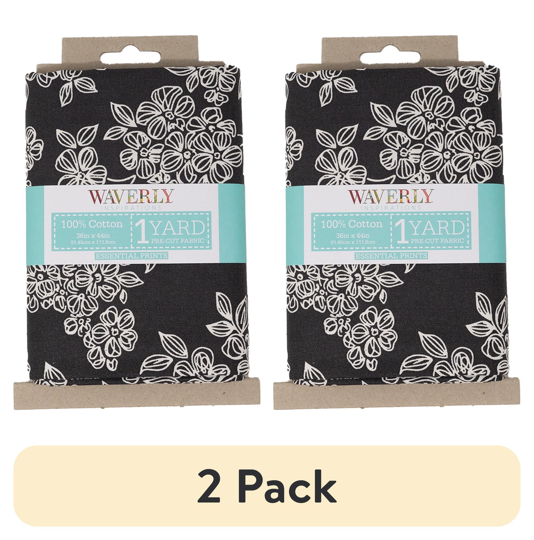 (2 pack) Waverly Inspirations, 100% Cotton, 44 Inch Wide, Sewing ...