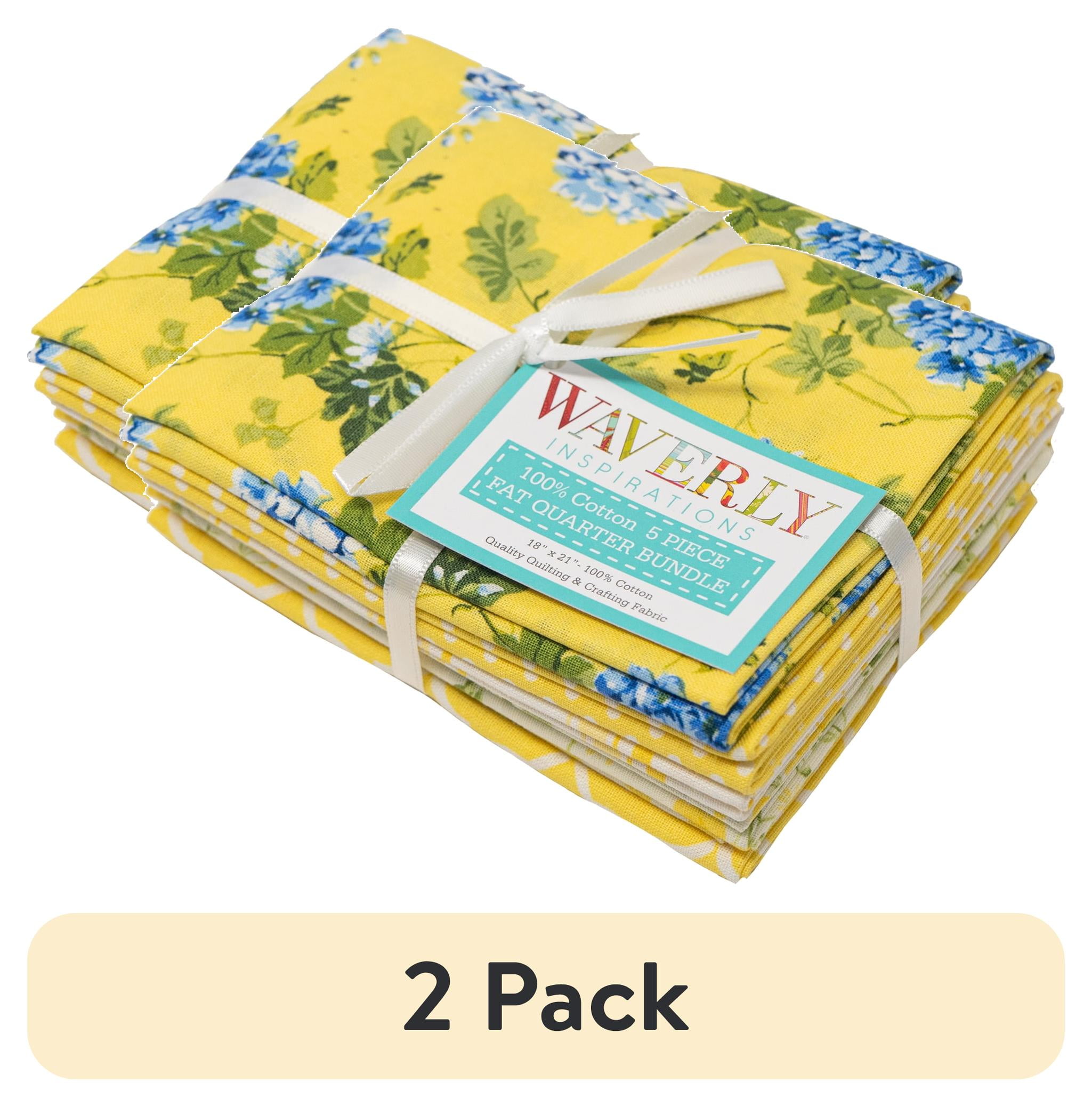 (2 pack) Waverly Inspirations, 100% Cotton, Sewing & Crafting, Maize ...